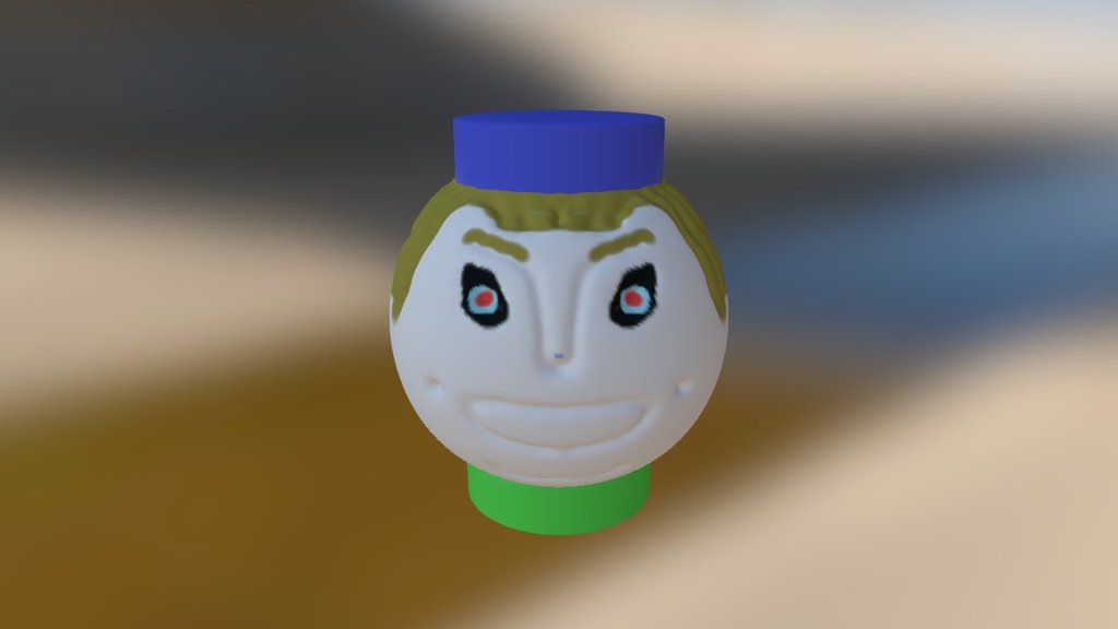 Double Chin Guy - 3D model by rosie-the-queen [3365772] - Sketchfab