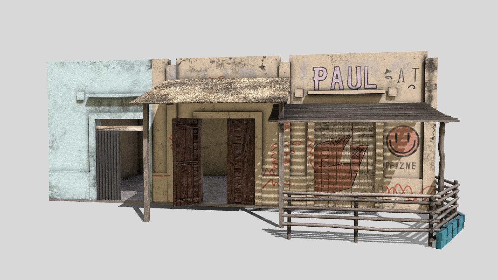 Small Building - Buy Royalty Free 3D model by Sengchor [3368156 ...