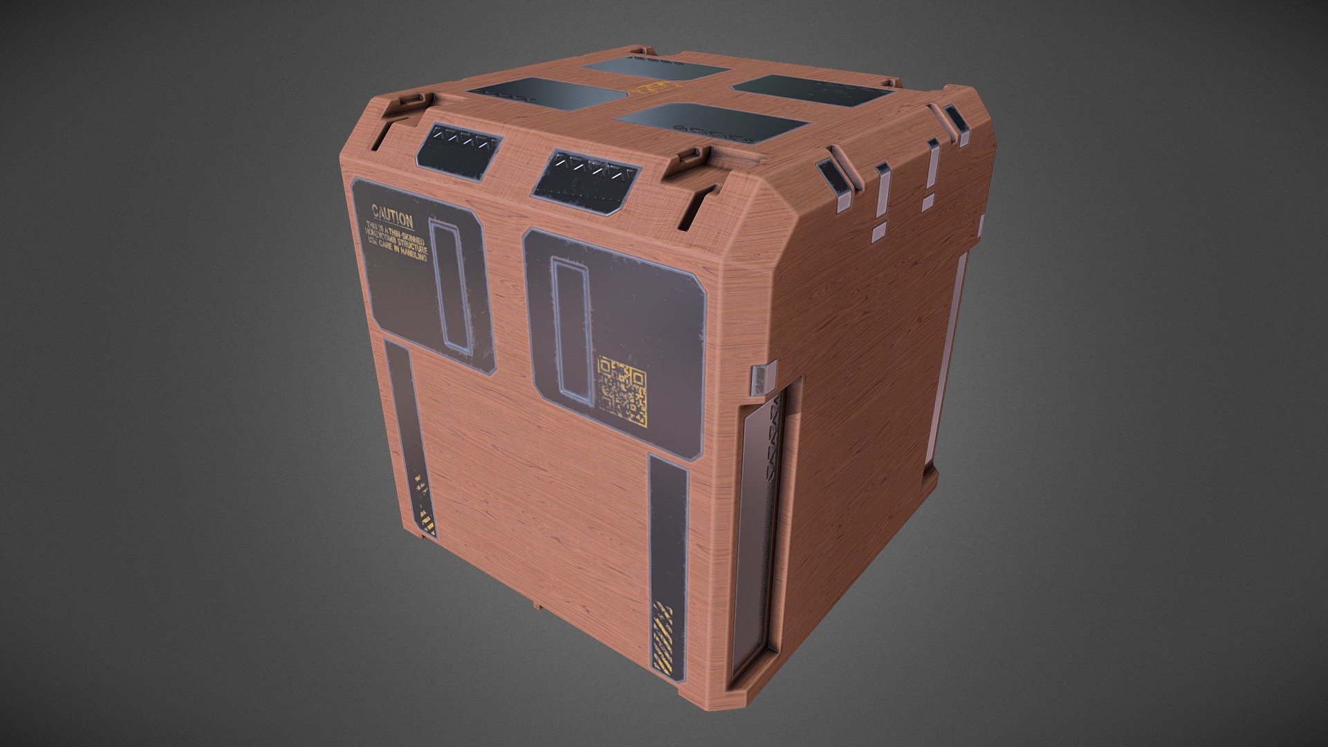 Vintage Box - 3D model by NightHawk (@ninjaknighthawk0) [3368165 ...