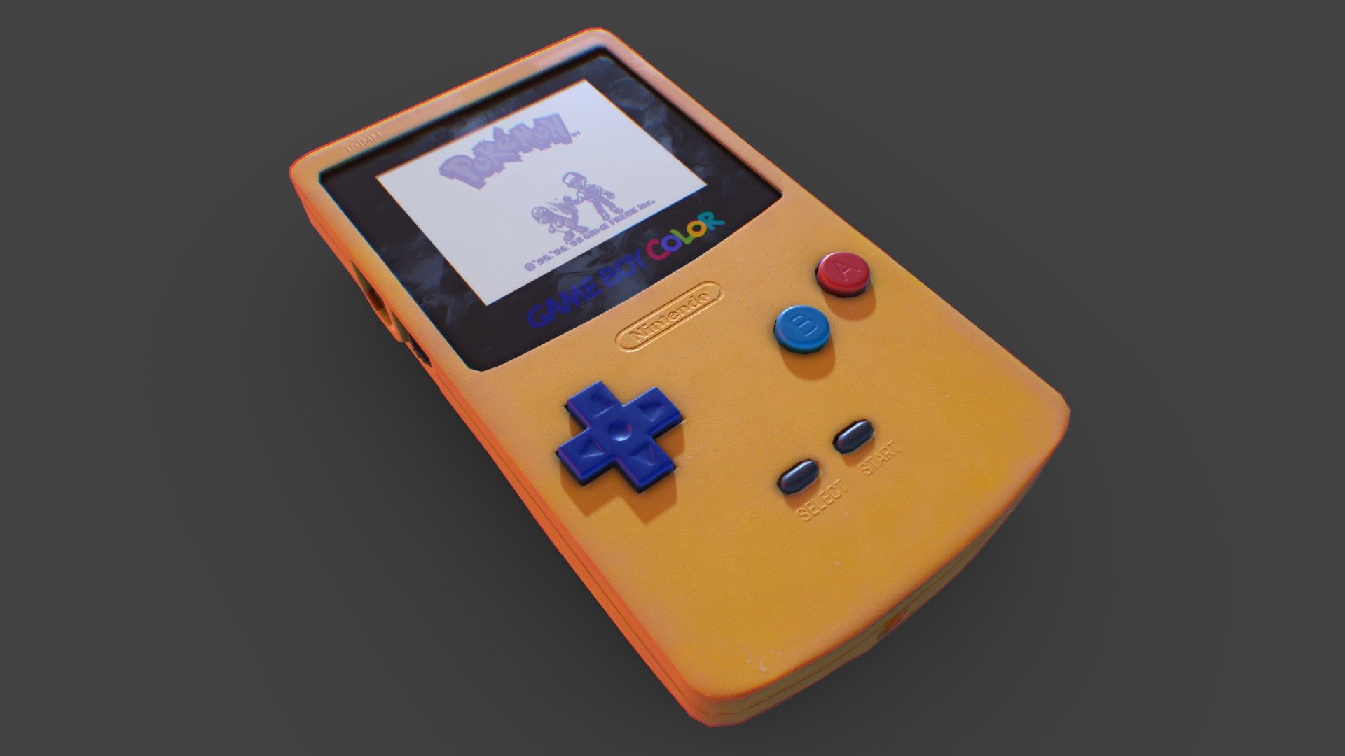 Gameboy Color - 3D model by shanecasserly [336880c] - Sketchfab