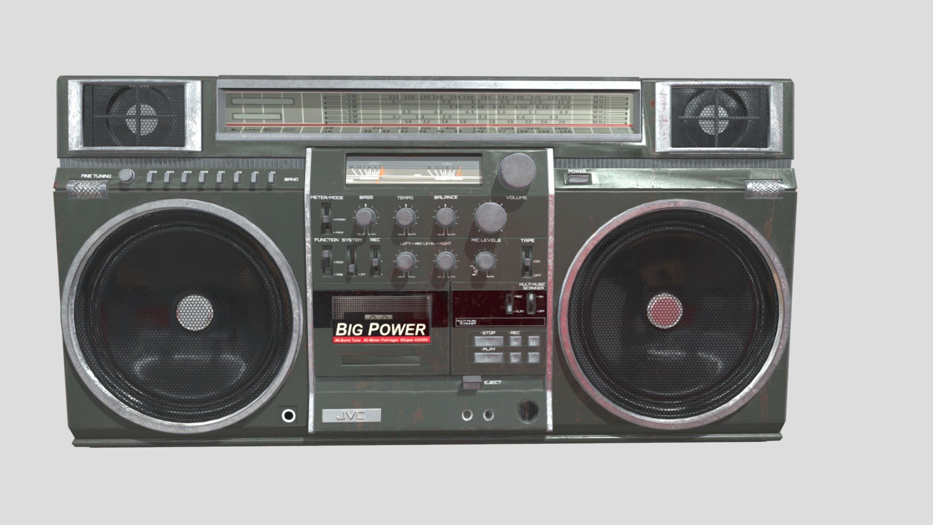 Radio - 3D model by GeorgeStabon [336a233] - Sketchfab