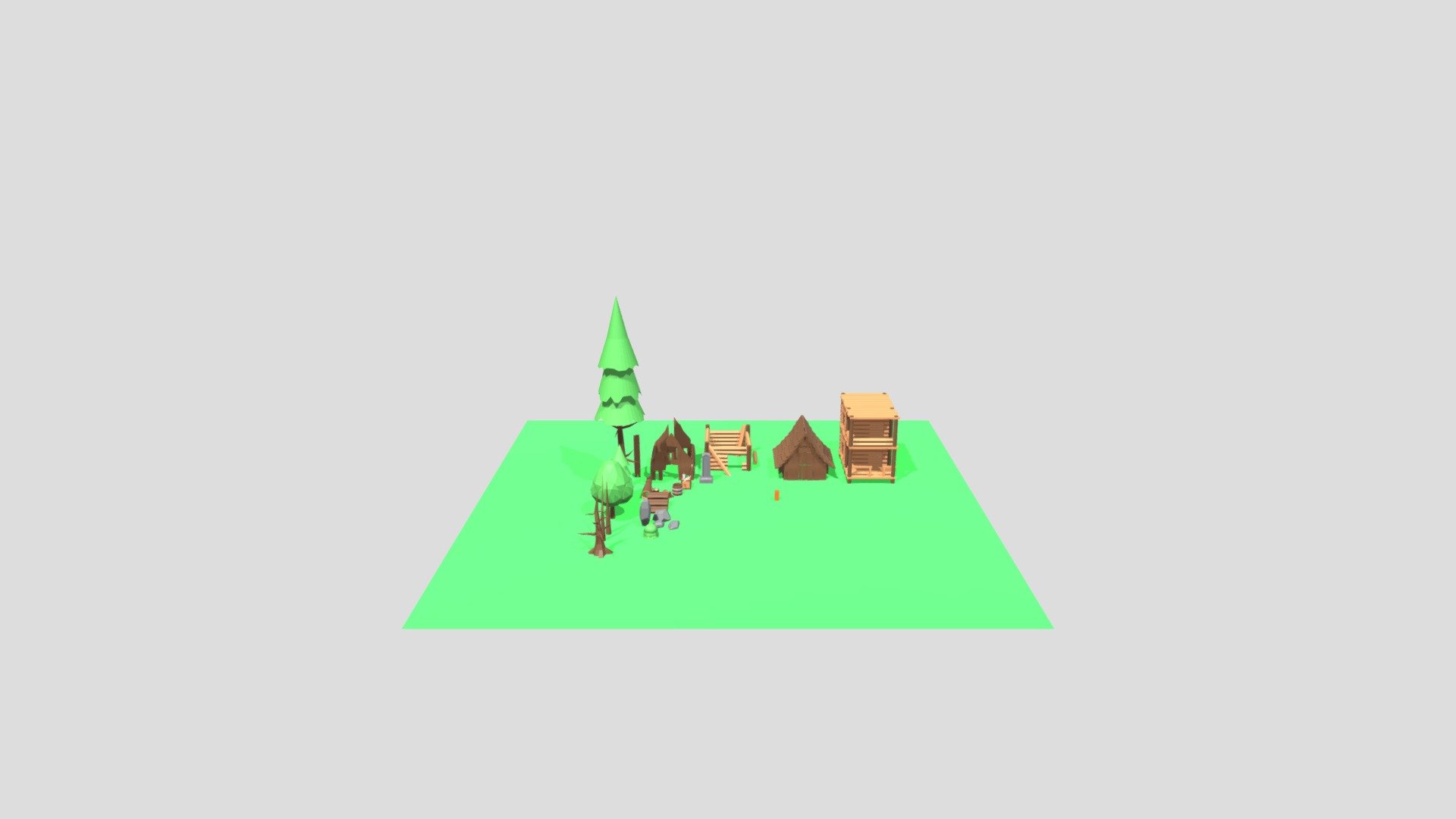 Assets Low Poly - 3D model by oliv3r (@robinho.lima0413) [336ca1c ...