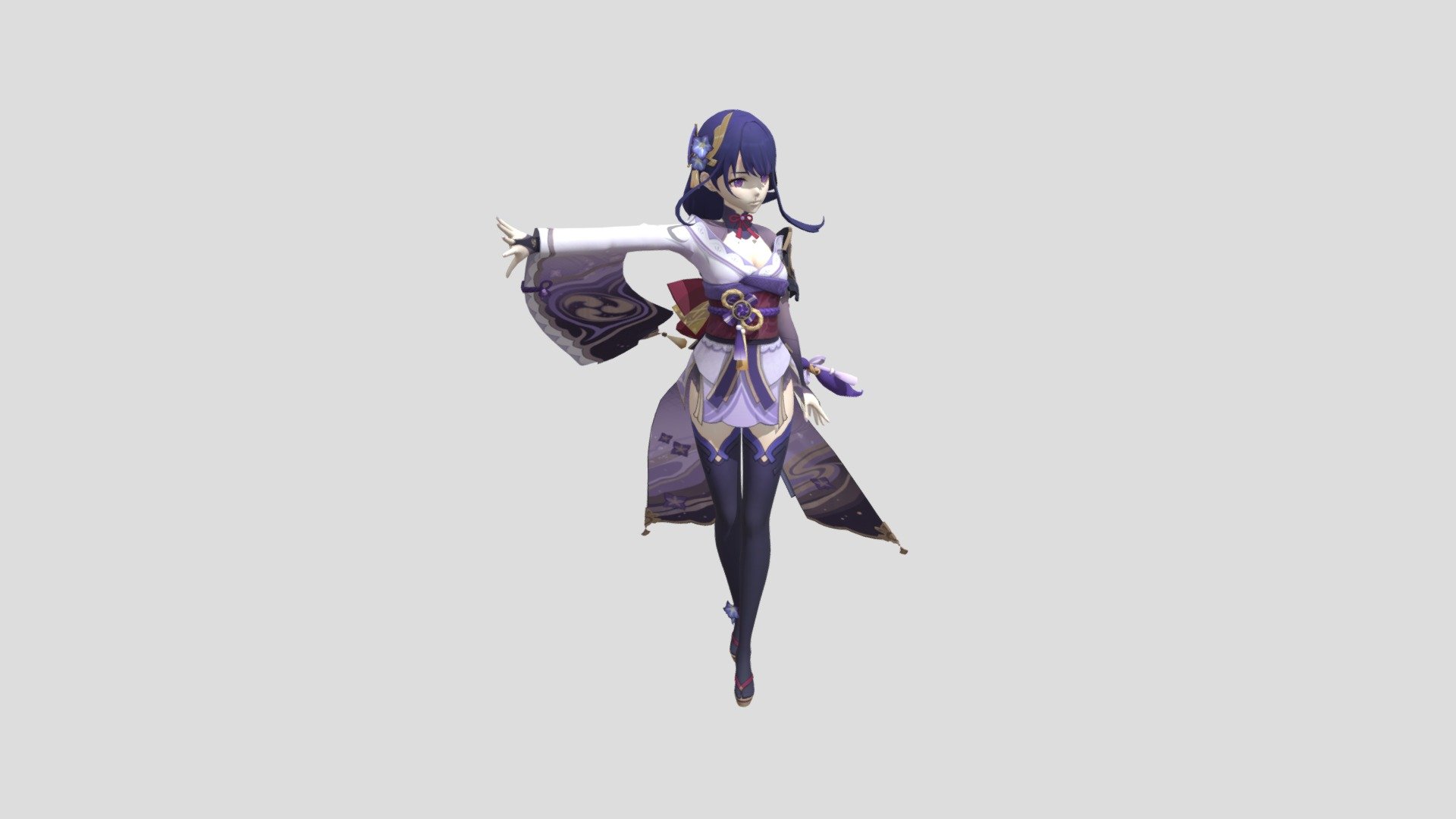 Raiden_ Shogun_CYKA_BLYAT_ Dance - Download Free 3D model by ...