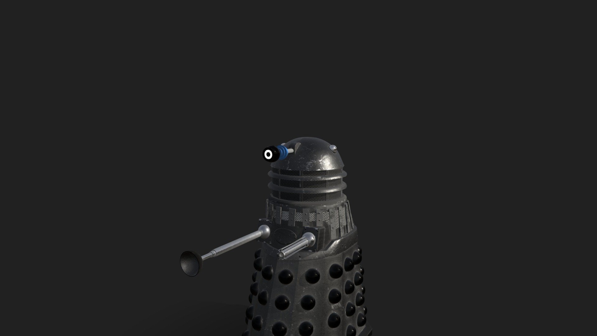 Dalek (from 1975 "Genesis of the Daleks") - 3D model by Ethan Williams ...