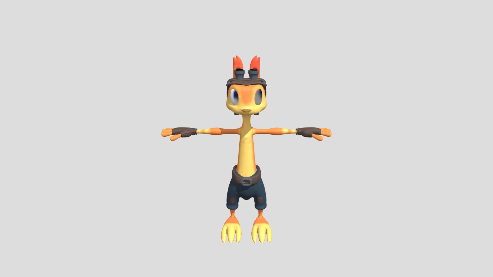 Daxter - 3D model by Sunglssart [336f52a] - Sketchfab