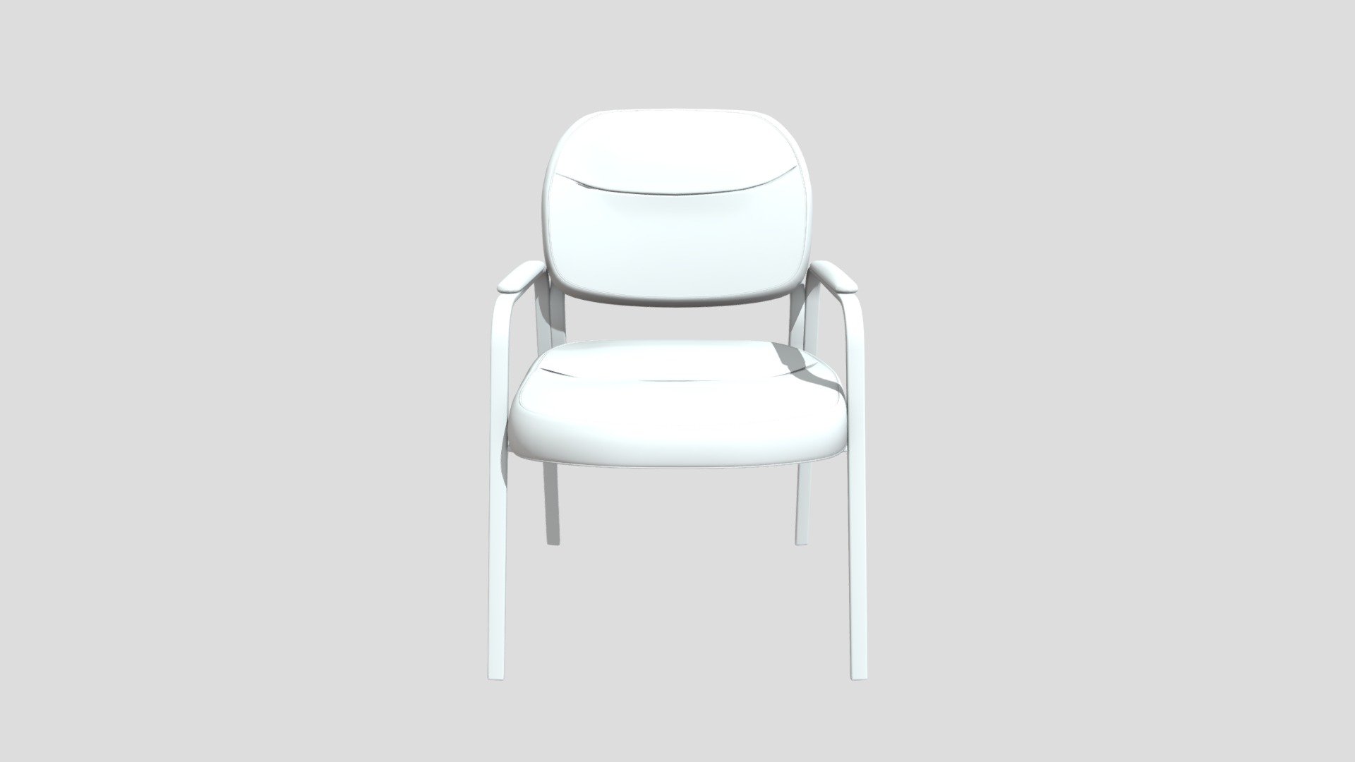 Cushioned-chair-four-legs - 3D model by nguyenaihiii [336fb2d] - Sketchfab