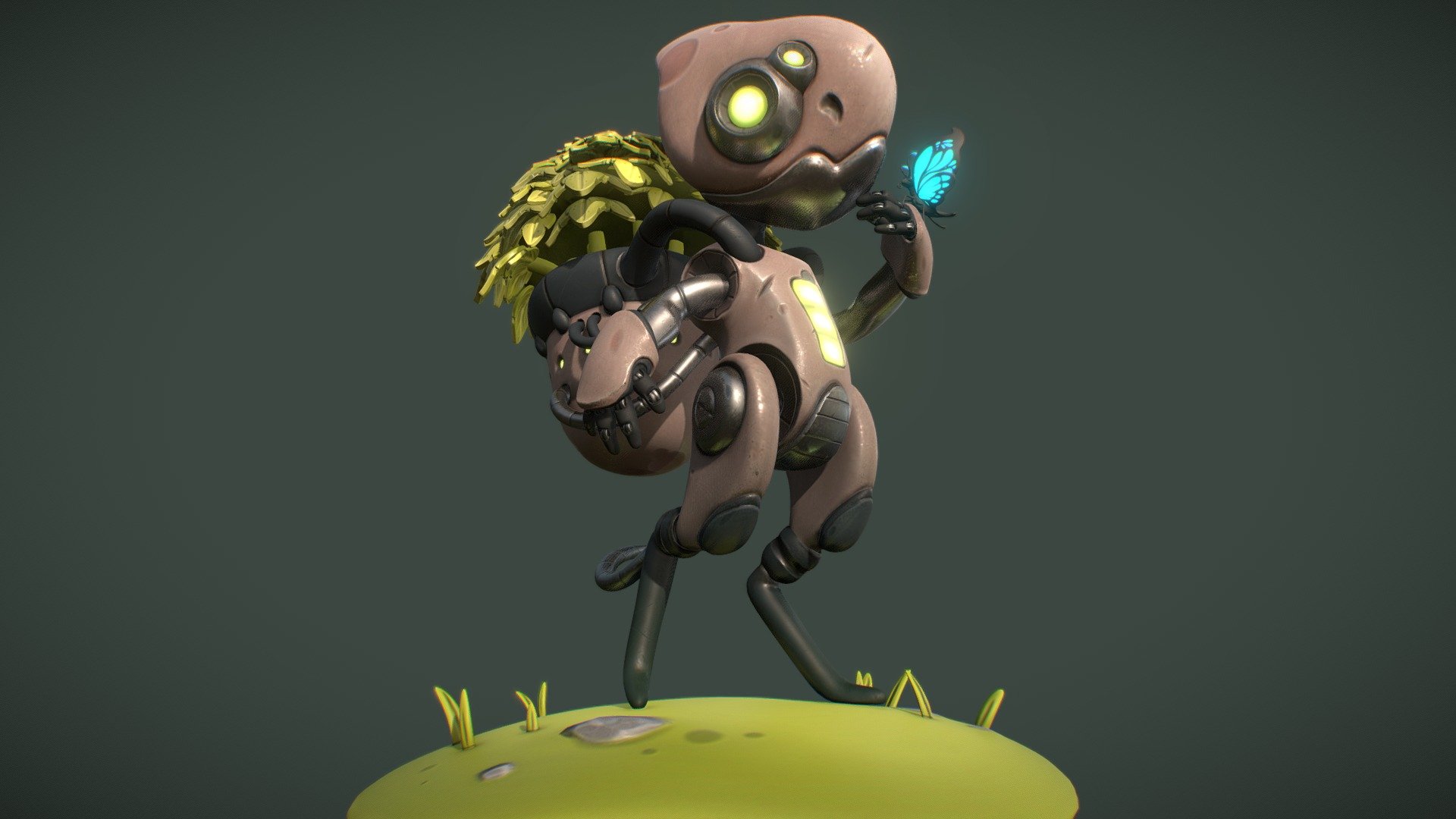 SDC - BioDroid - 3D model by ZenaSteenmans [33709e3] - Sketchfab