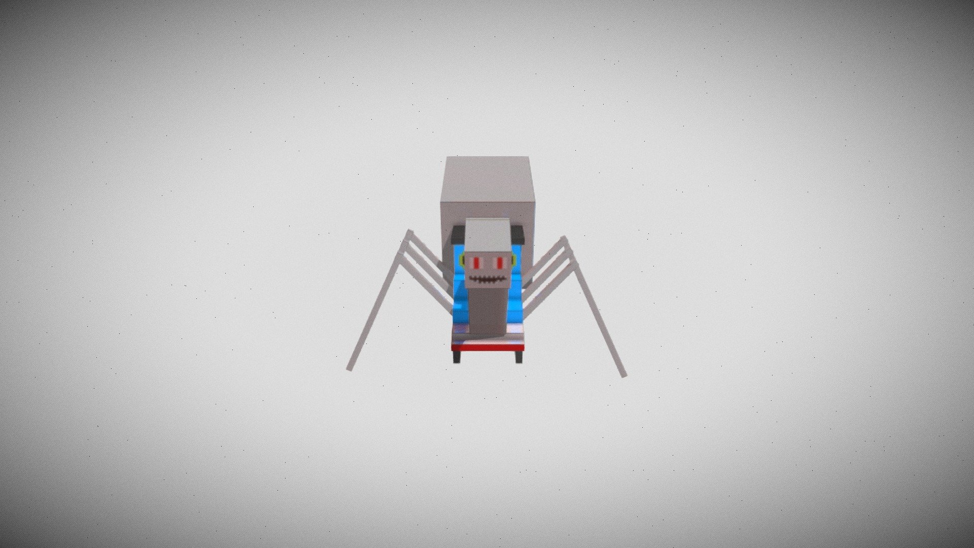 Cursed_Thomas_Train - 3D model by sayineymen08 [3372343] - Sketchfab