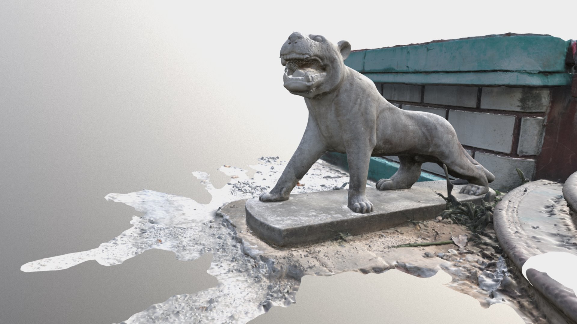 White Tiger Simplified 3d Mesh - 3D model by Easepect (@kenneth.pan ...