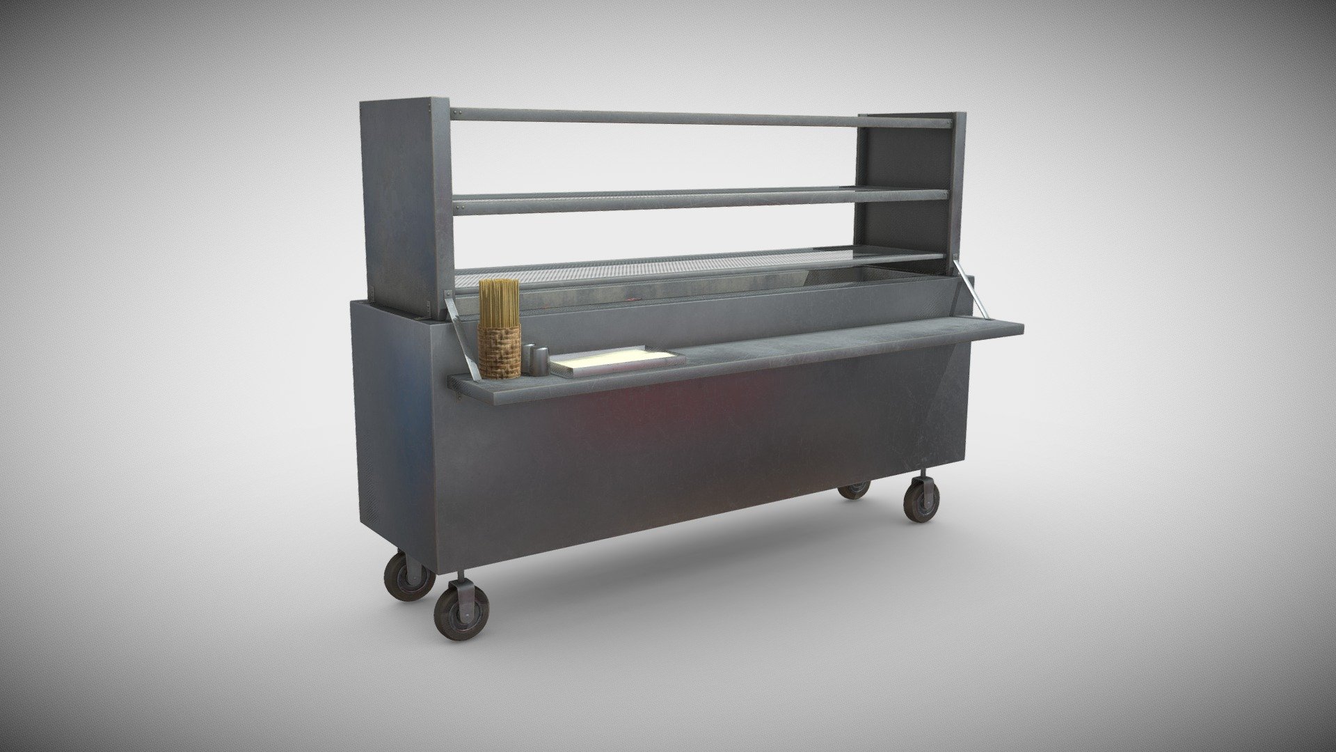 Commercial Prop for Brazilian street food - 5/8 - Buy Royalty Free 3D ...