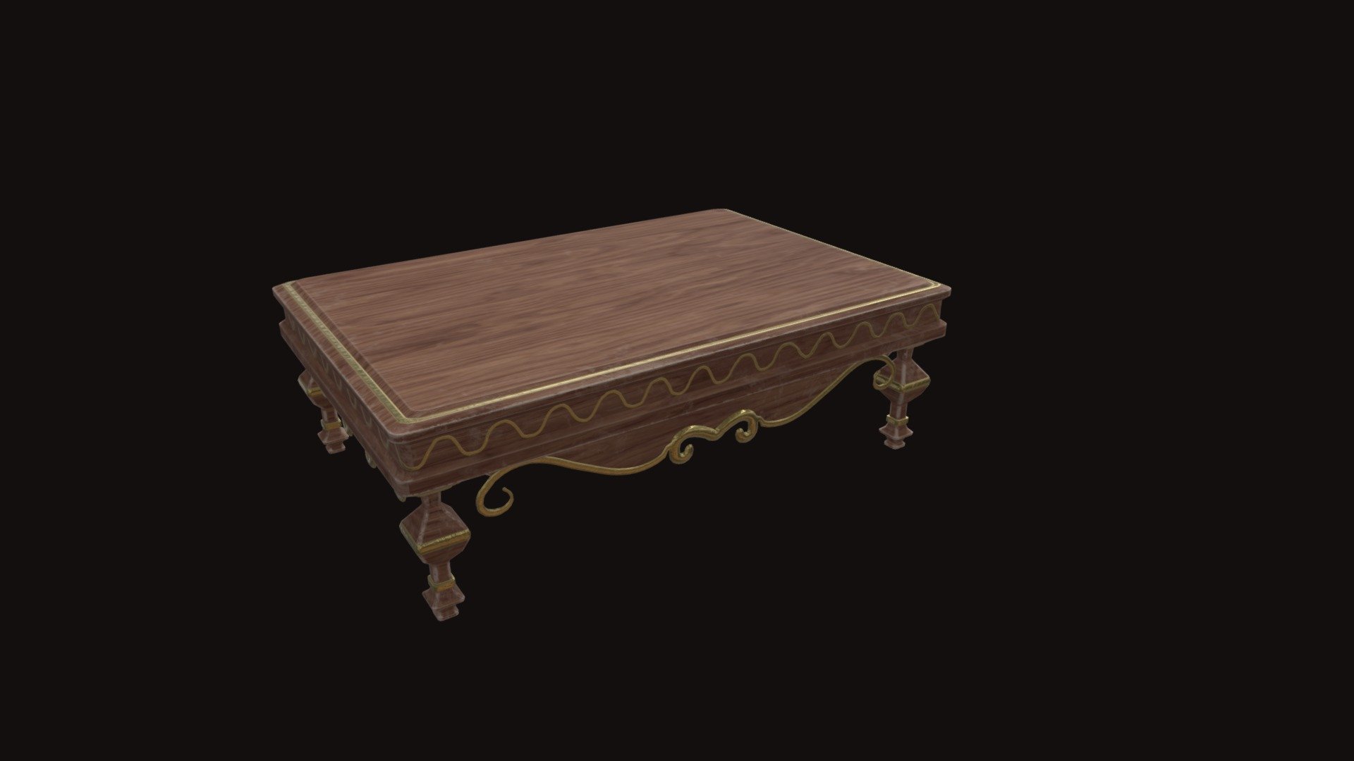 Victorian Table - 3D model by Ethan Berger (@EthanBerger) [3375d67 ...