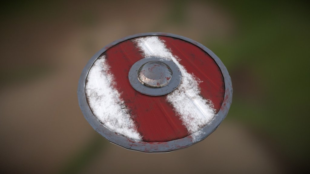 Low-Poly Shield - 3D model by DannRegann [3376932] - Sketchfab