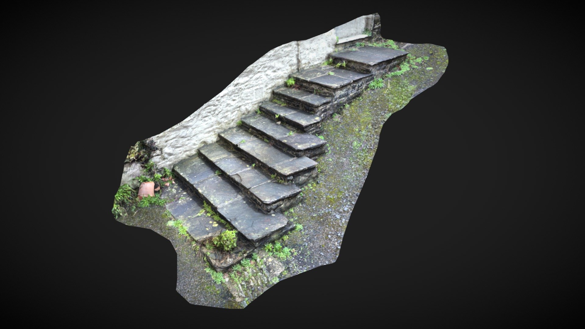 Stone Steps - Download Free 3D model by Domingos Studios (@domingos ...