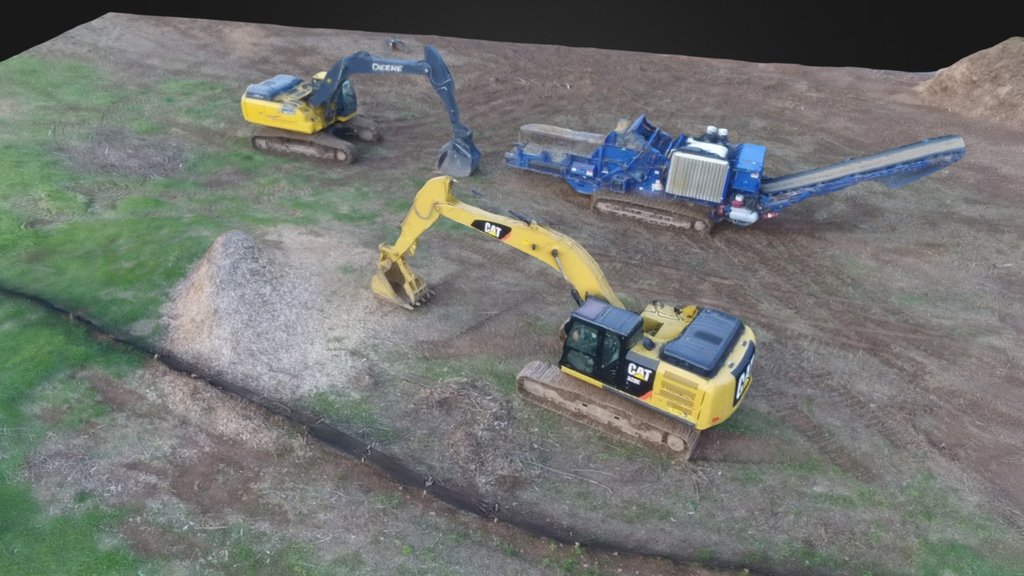 Construction Equipment - 3D model by saxon3d [337a222] - Sketchfab
