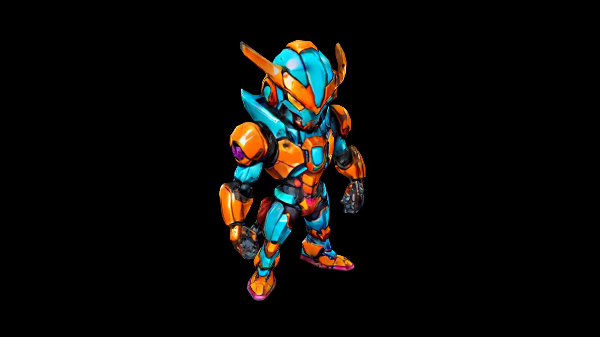 An intricate fusion of metal and circuitry, the - Download Free 3D ...