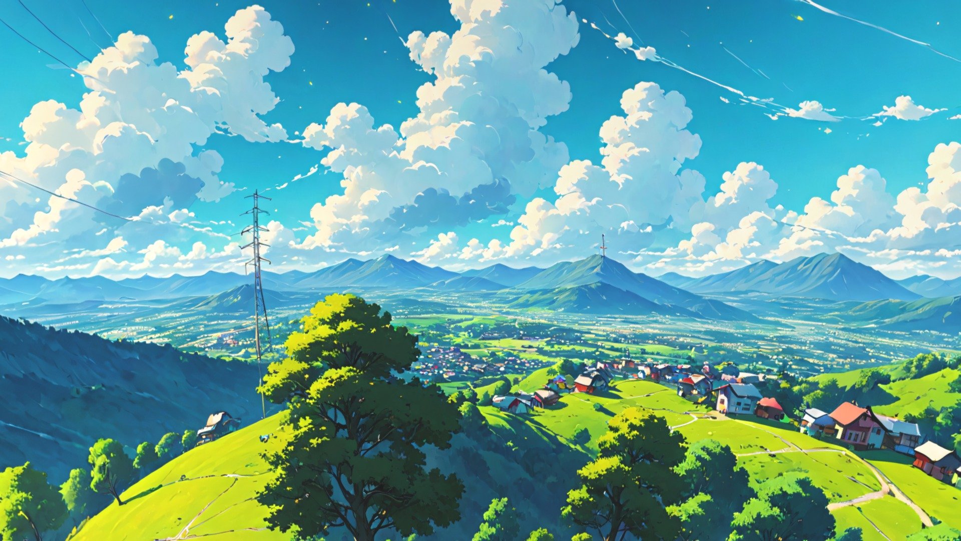 HDRI Vibrant Anime Skybox Panorama S - Buy Royalty Free 3D model by ...