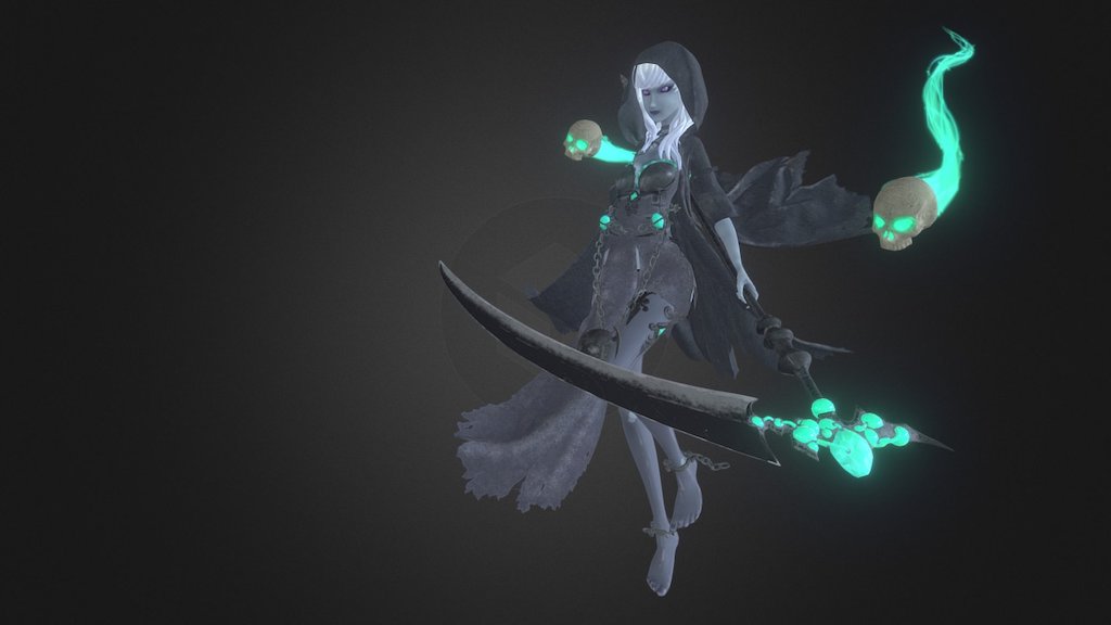 Lich - 3D model by Francis Brouillette (@Steins) [337b0d7] - Sketchfab