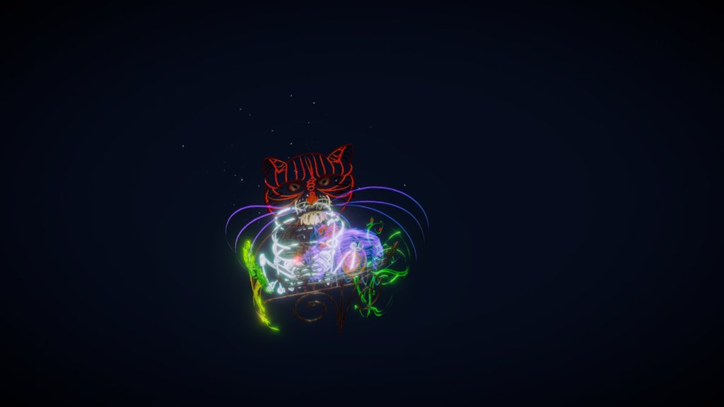 Cat and mouse - 3D model by krzyzosiakd [337c0ff] - Sketchfab