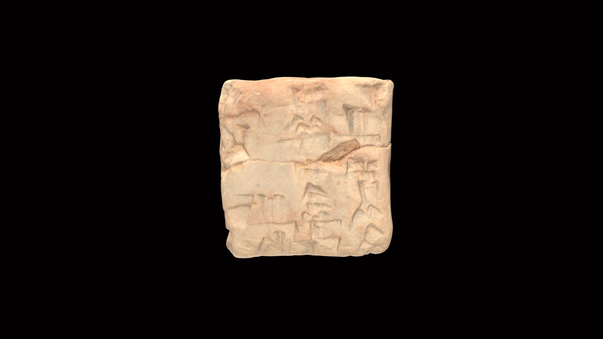 Cuneiform Tablet HMANE1899.2.209 - 3D model by Harvard Museum of the ...