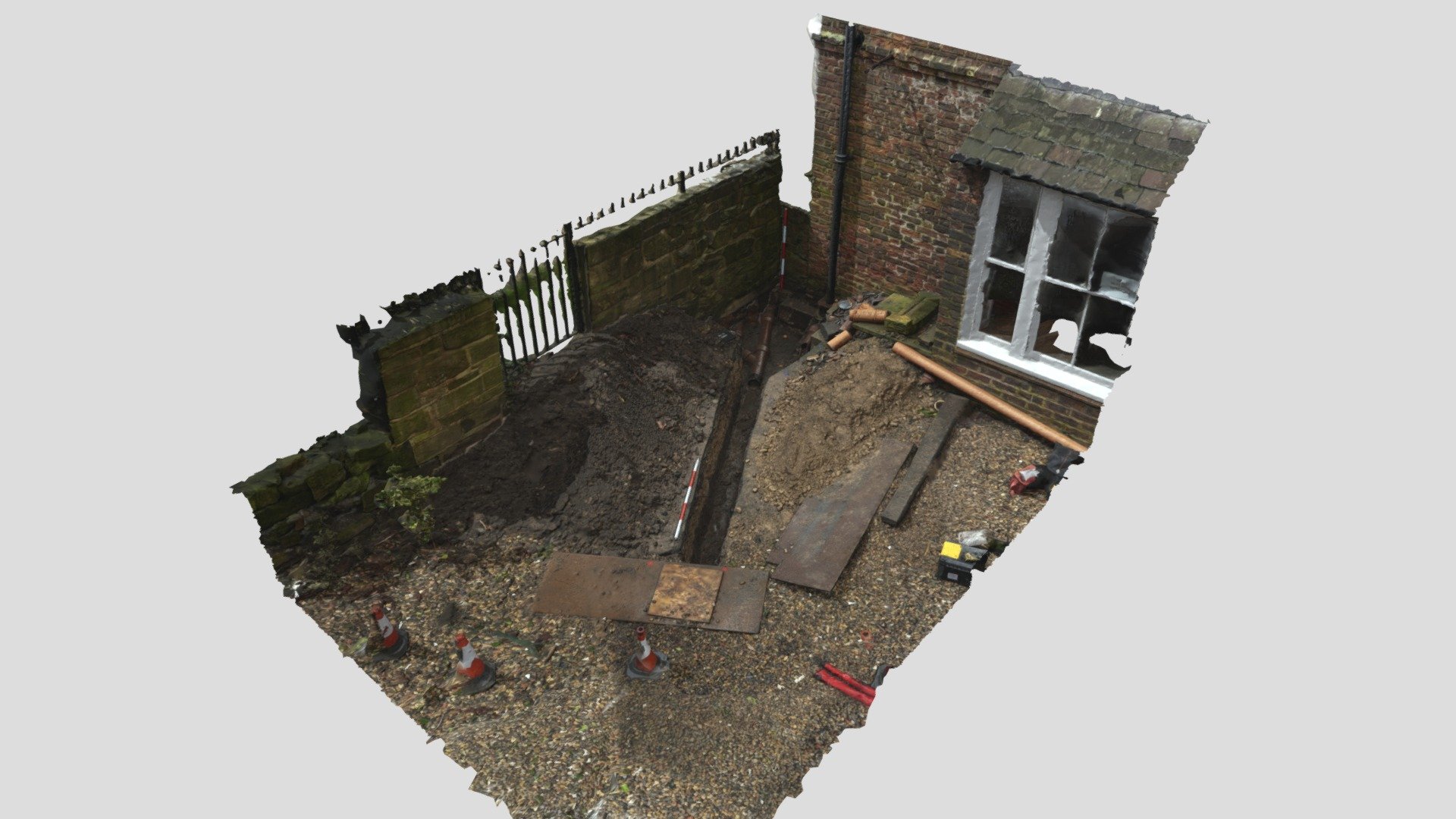Billingham drainage trench v1 - 3D model by Quercus (@QCSA) [337d85e ...