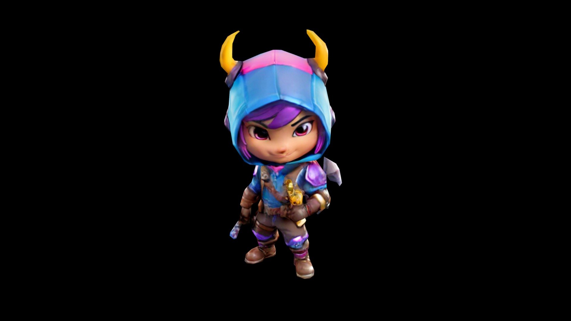 Skinny Dexie Cowgirl Battle Bots - Download Free 3D model by klrxyz ...