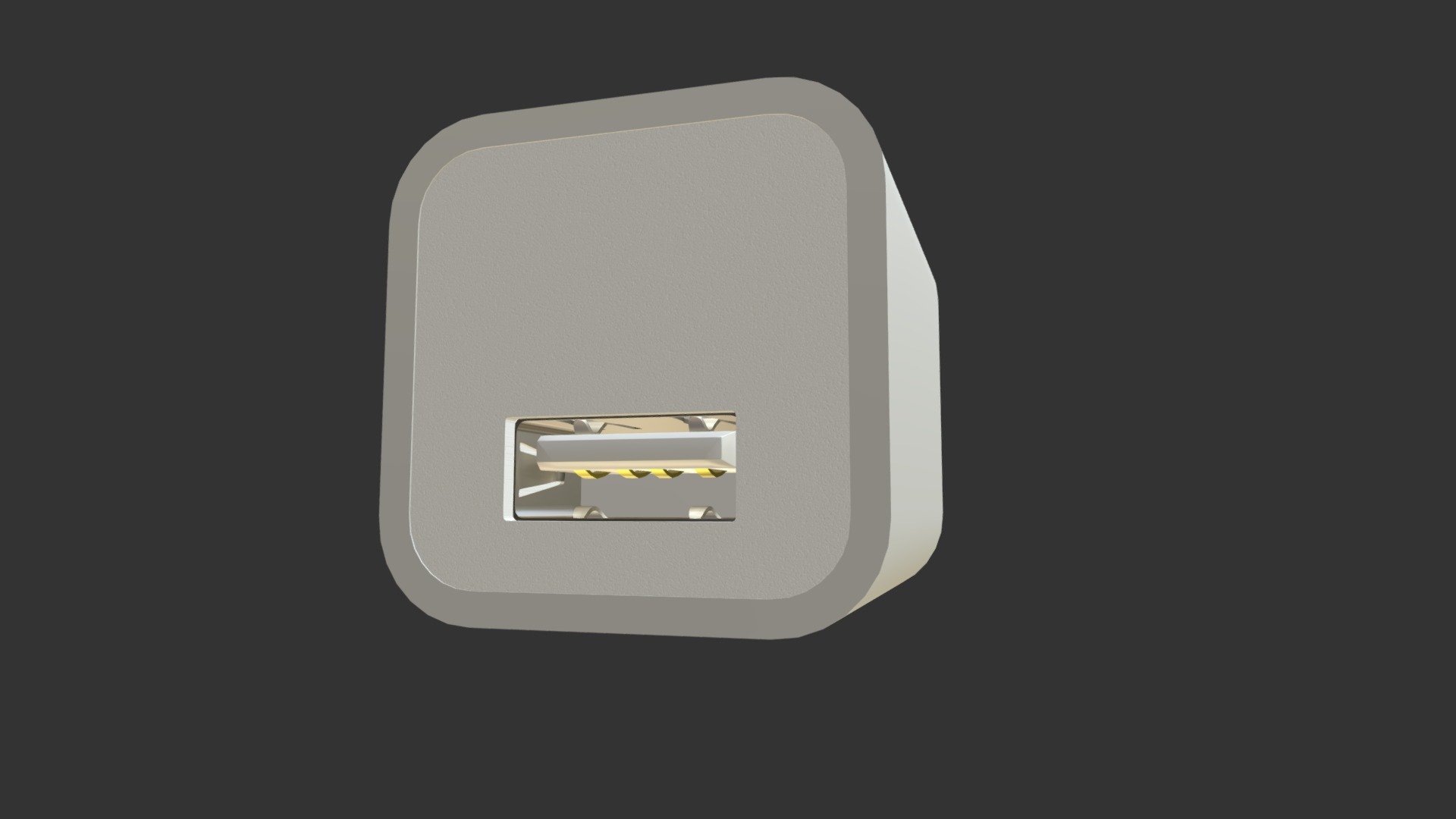 One Inch USB power supply - 3D model by ASK'R (@askr) [337e1cf] - Sketchfab