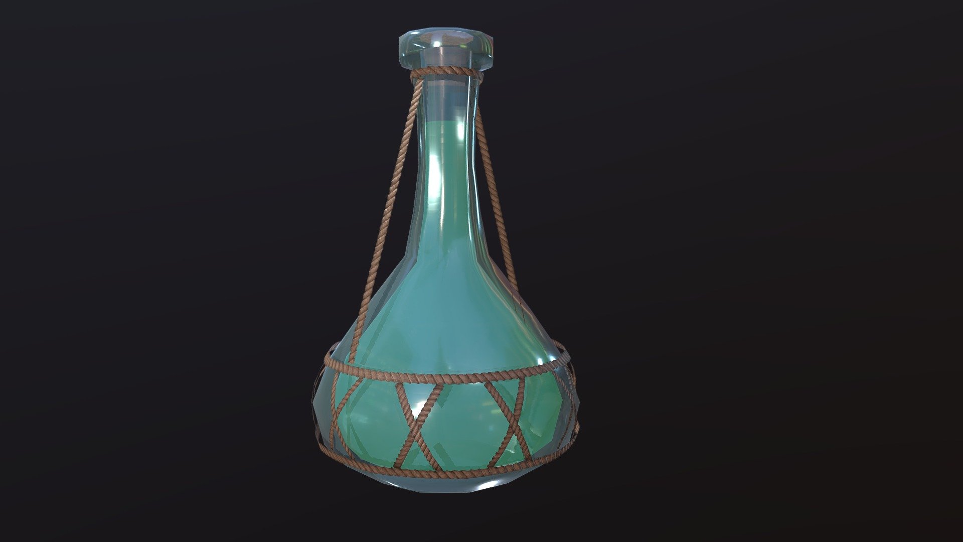 Potion Flask - Download Free 3D model by CliffUnderside [33809b7 ...