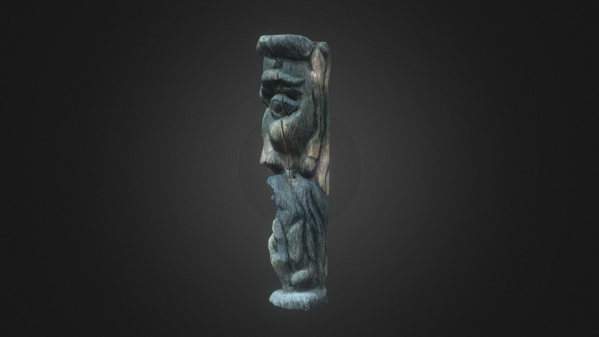 Wooden statue of a sage - 3D model by DGHaZe [3382ac6] - Sketchfab
