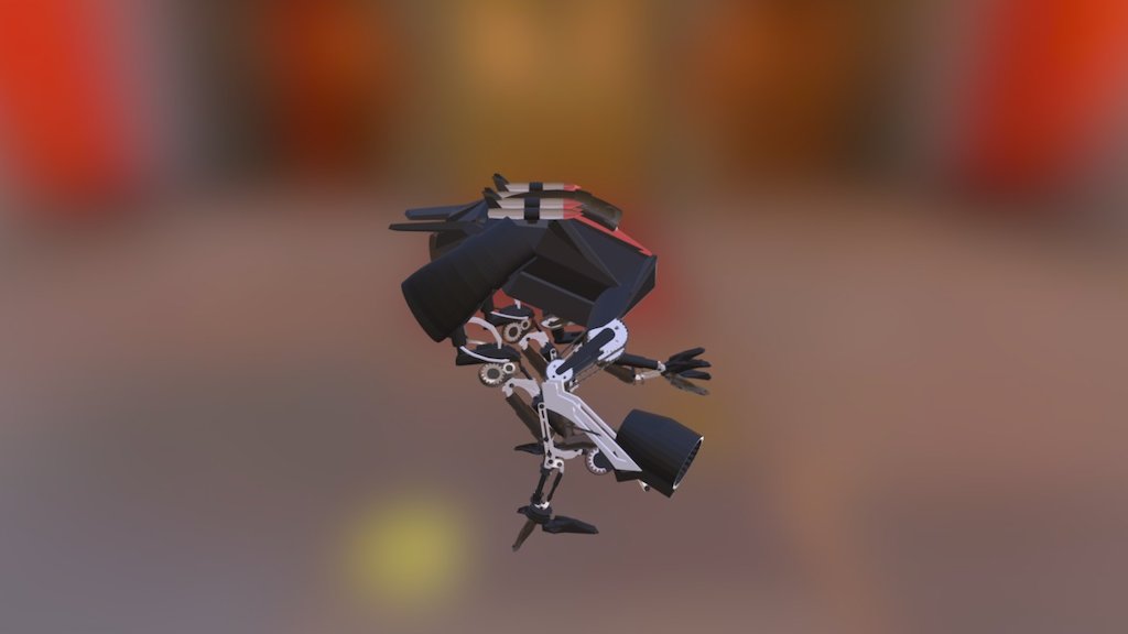 Robot_estudo_textura - 3D model by tulipad [33830e9] - Sketchfab