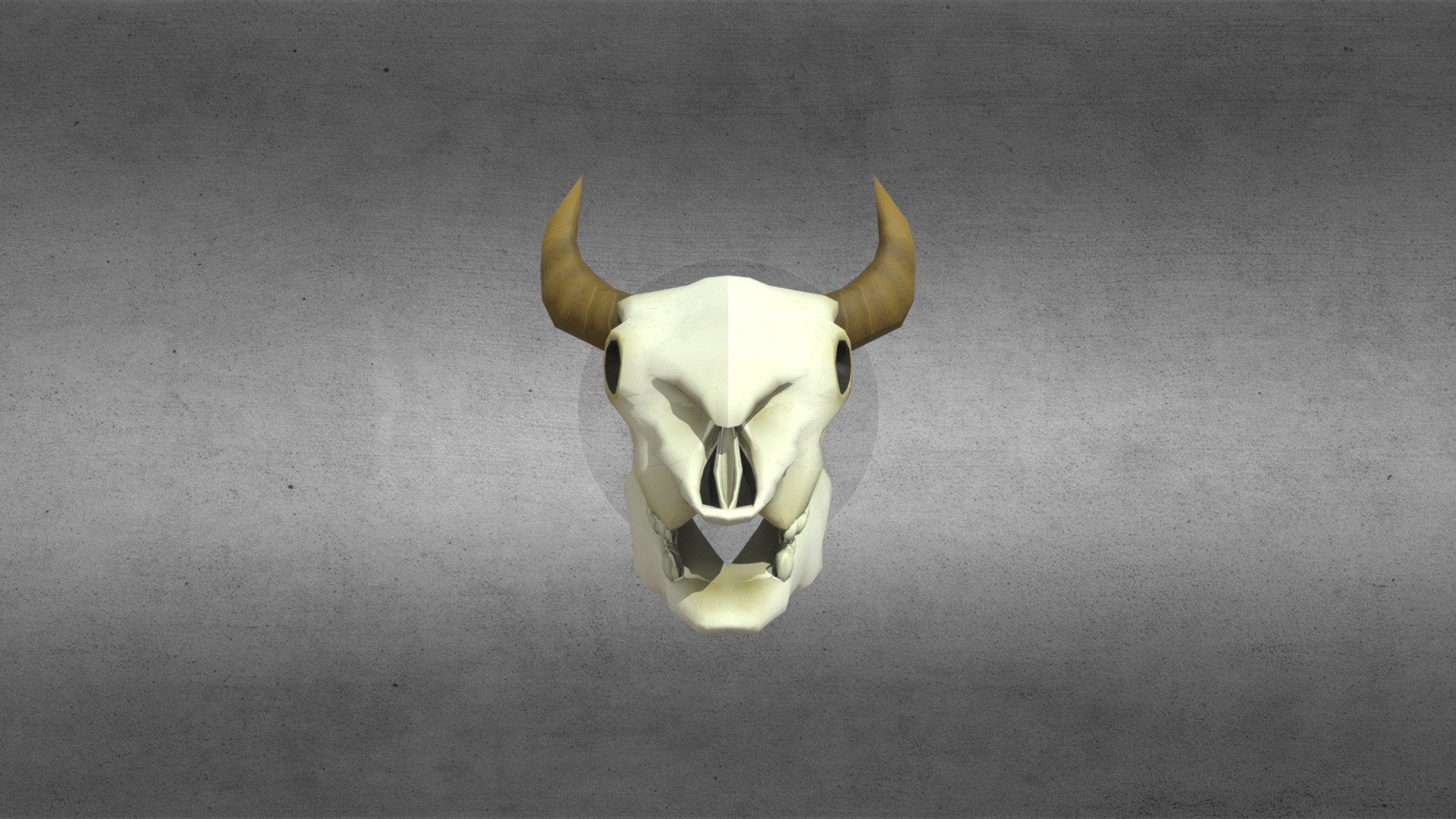 Low Poly Bull Skull - Download Free 3D model by NexusB [3384933 ...