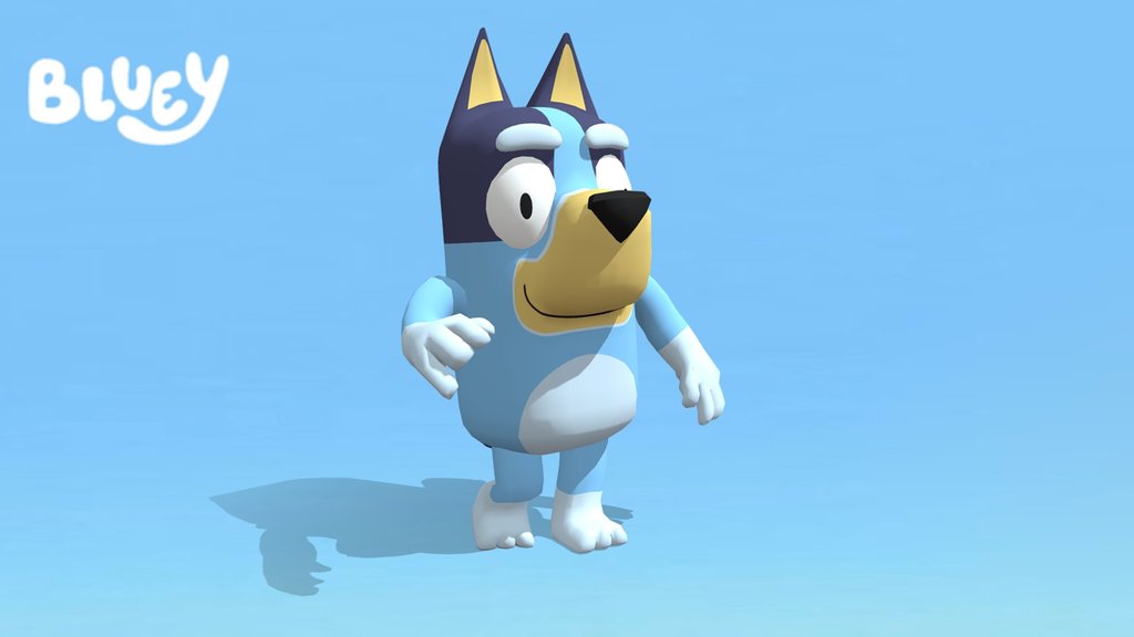 Bluey - A 3D model collection by miniongorl - Sketchfab
