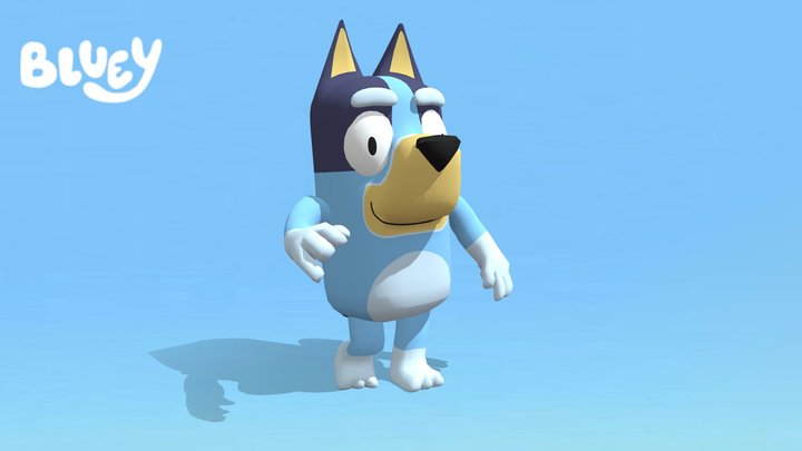 Bluey 3D models - Sketchfab
