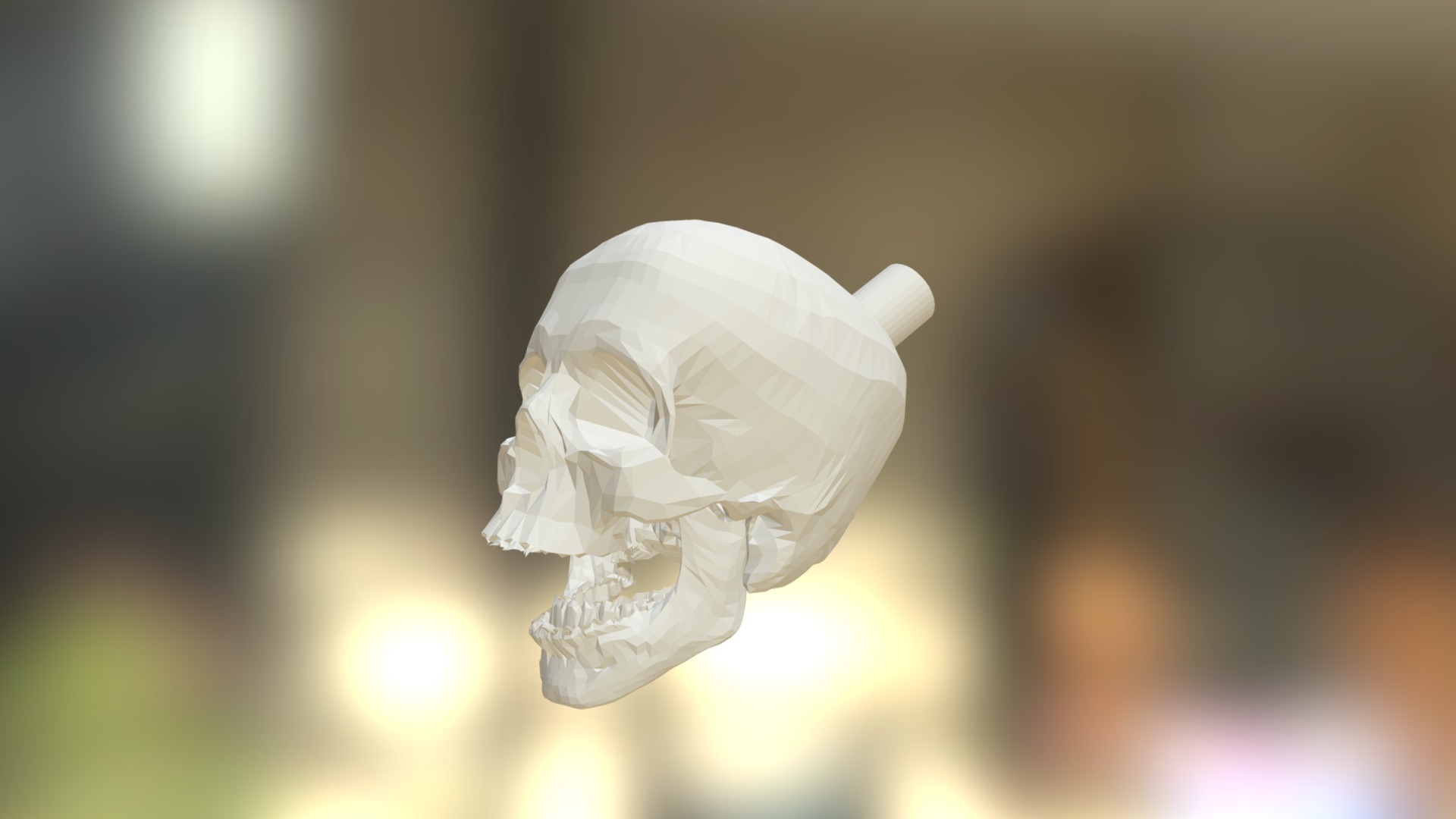 Skull - 3D model by leon (@ldiggelen) [3385826] - Sketchfab