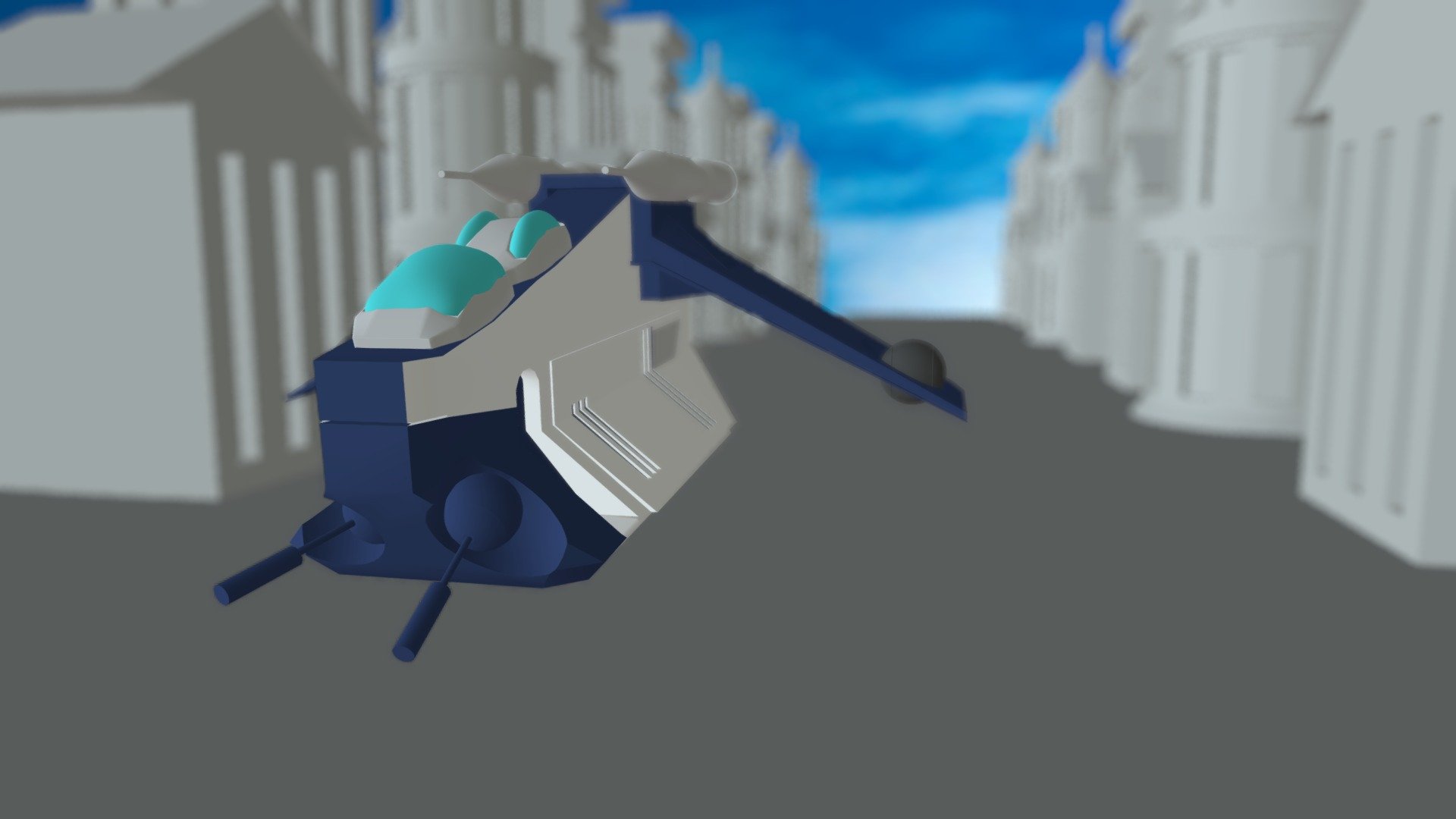 Star Wars Republic Gunship 3d Model By Melchorvalencia 3385fda Sketchfab