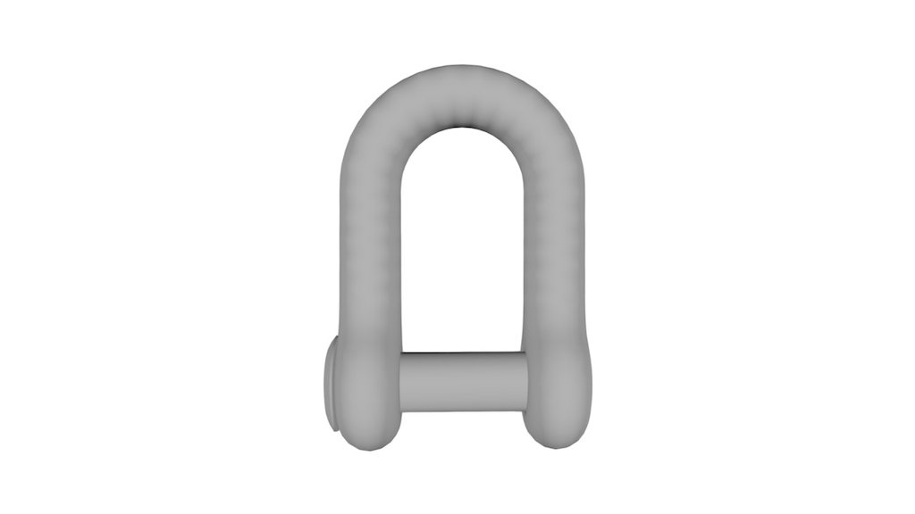 D Type Shackle - 3D model by tountasmarine [3386a35] - Sketchfab