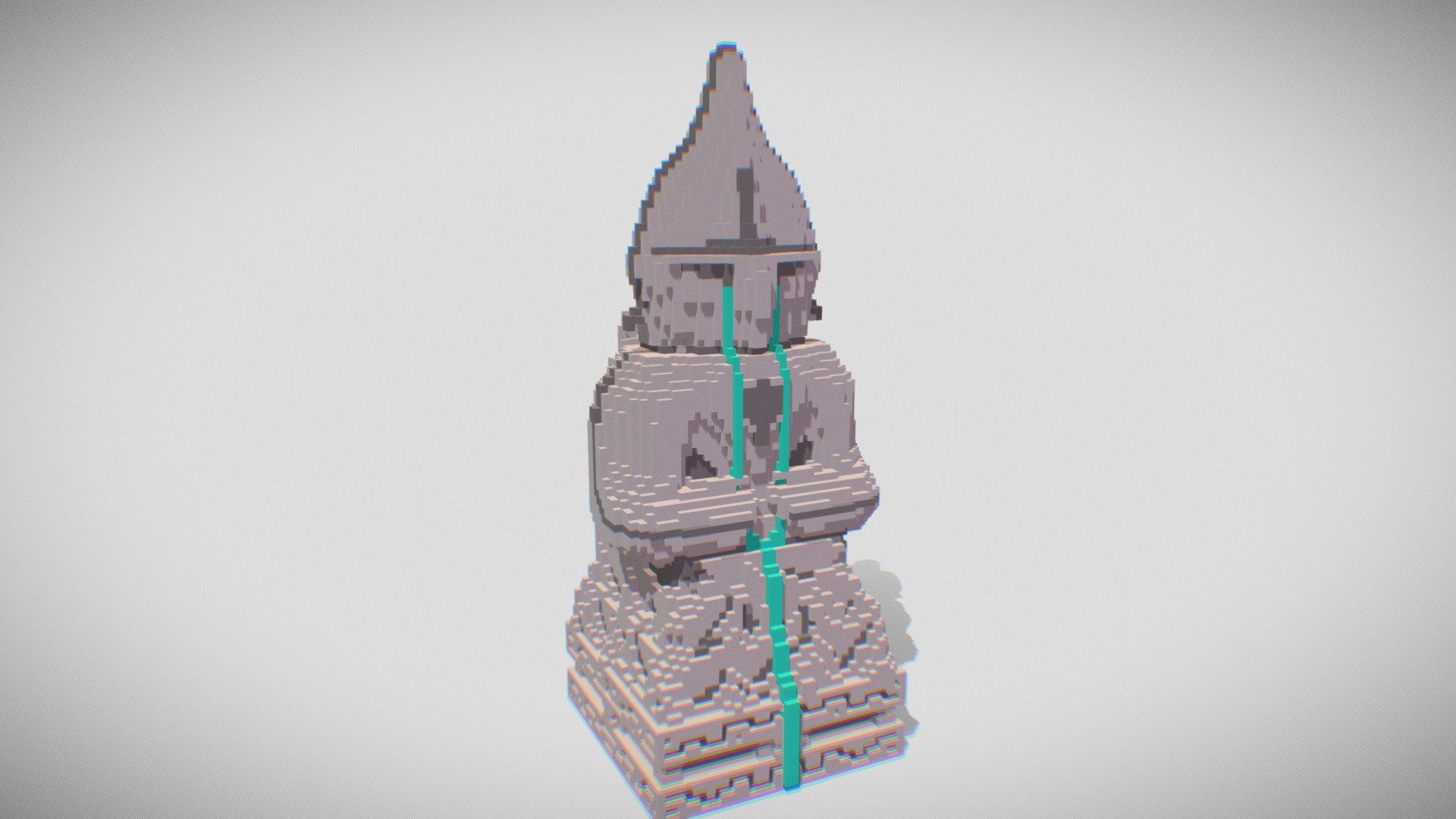 Statue model. - 3D model by Count_Dooku_Two [3388b3c] - Sketchfab