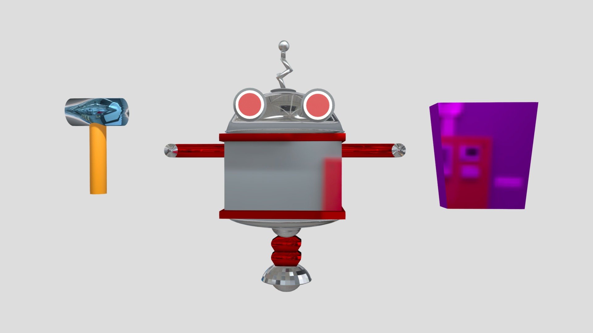 Daniel the Robot - Download Free 3D model by RFlames Productions ...