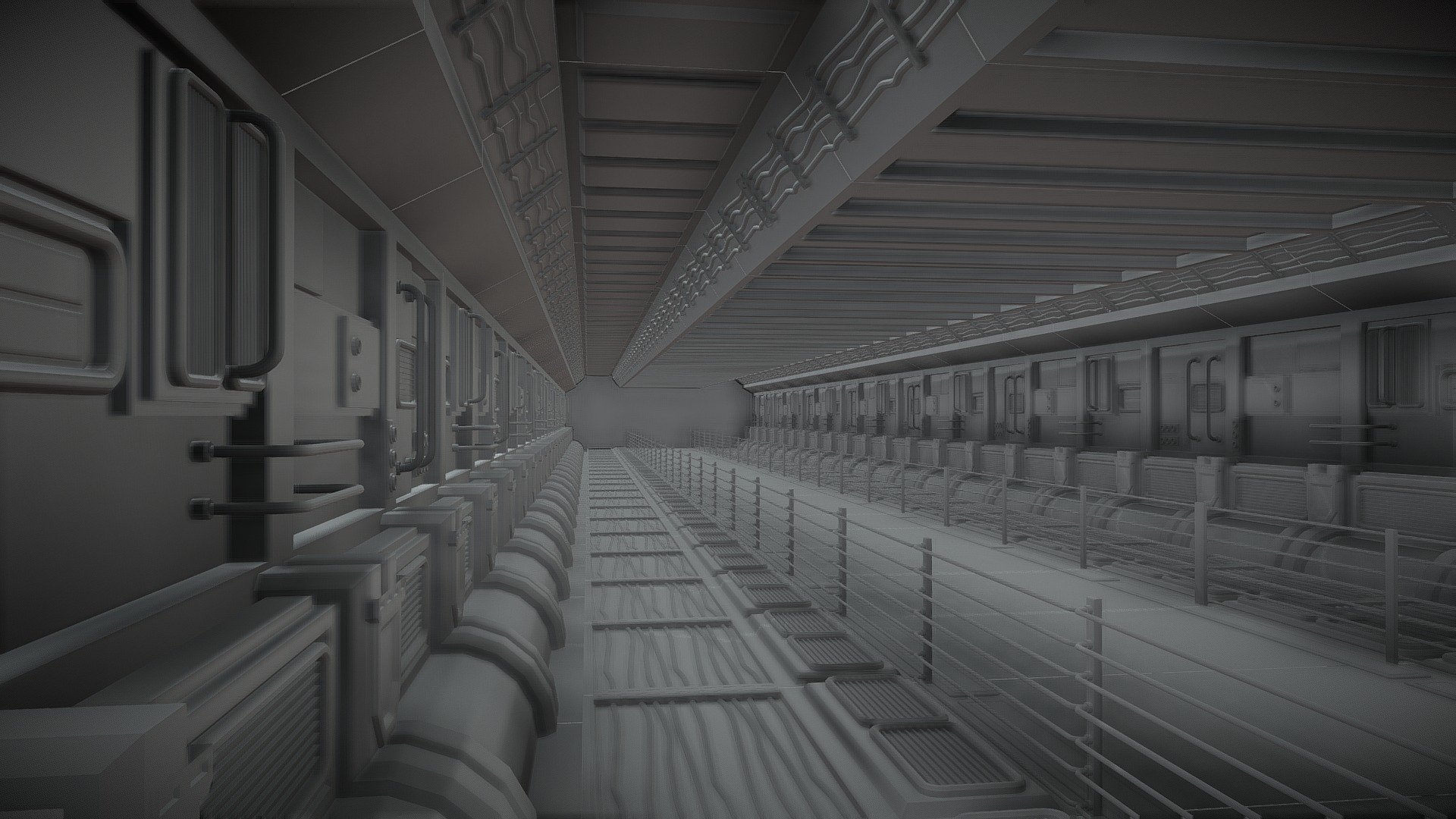 Space_Station1 - 3D model by bernard1234 [338be9c] - Sketchfab