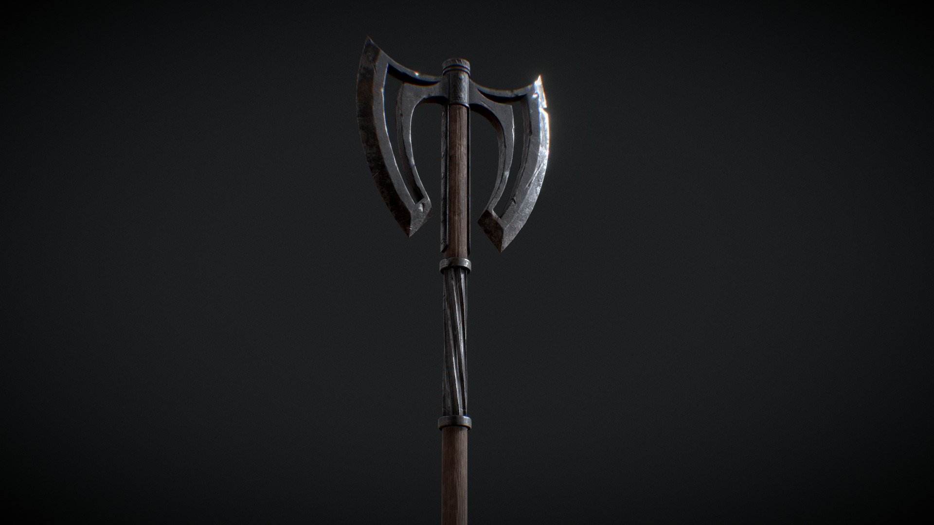 Medieval Weapon War Axe -PBR- Game Ready - Buy Royalty Free 3D model by RavenLoh [338df09 ...