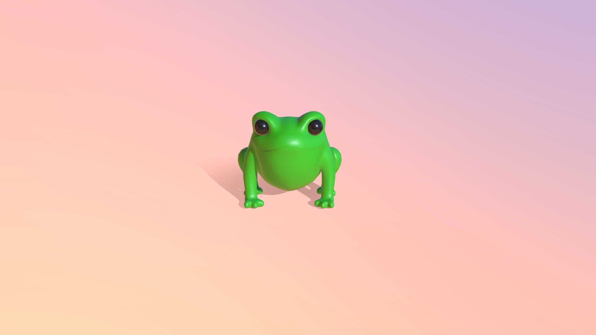 Hopped Up! Frog Model and Animations - 3D model by FinnSpin (@Finn_Spin ...
