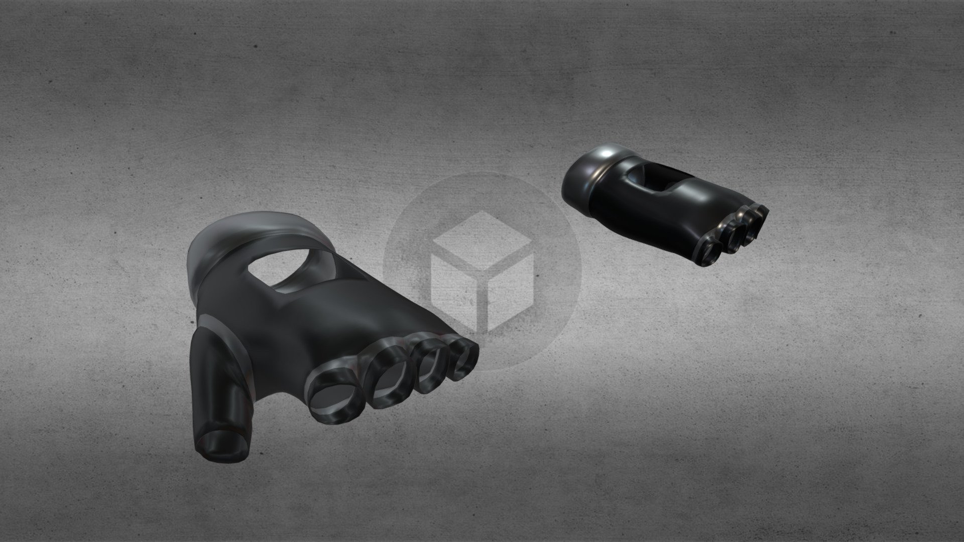 Fingerless Gloves - Download Free 3D model by madsstensrud [339107d ...
