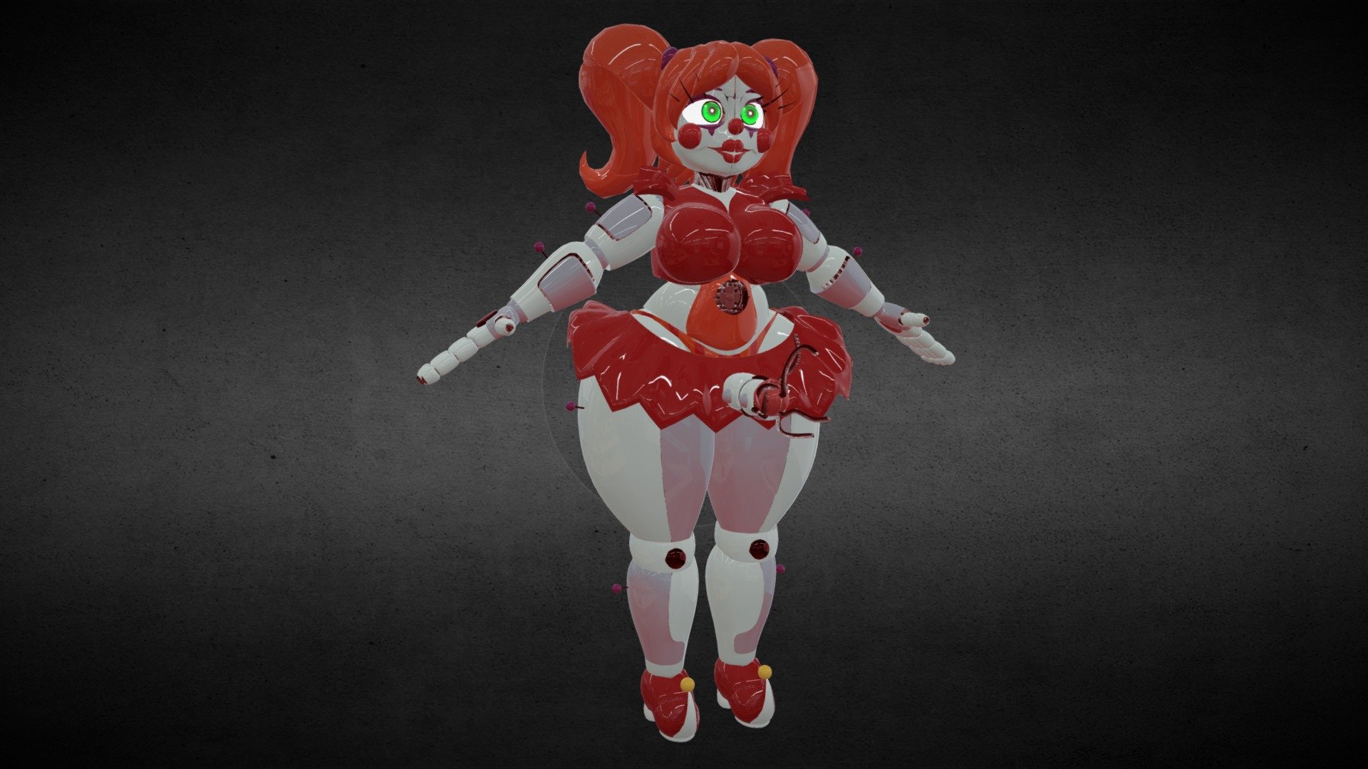 Circus Baby By Cosmic Trance - Download Free 3D model by ~°H°C°A°E°P ...