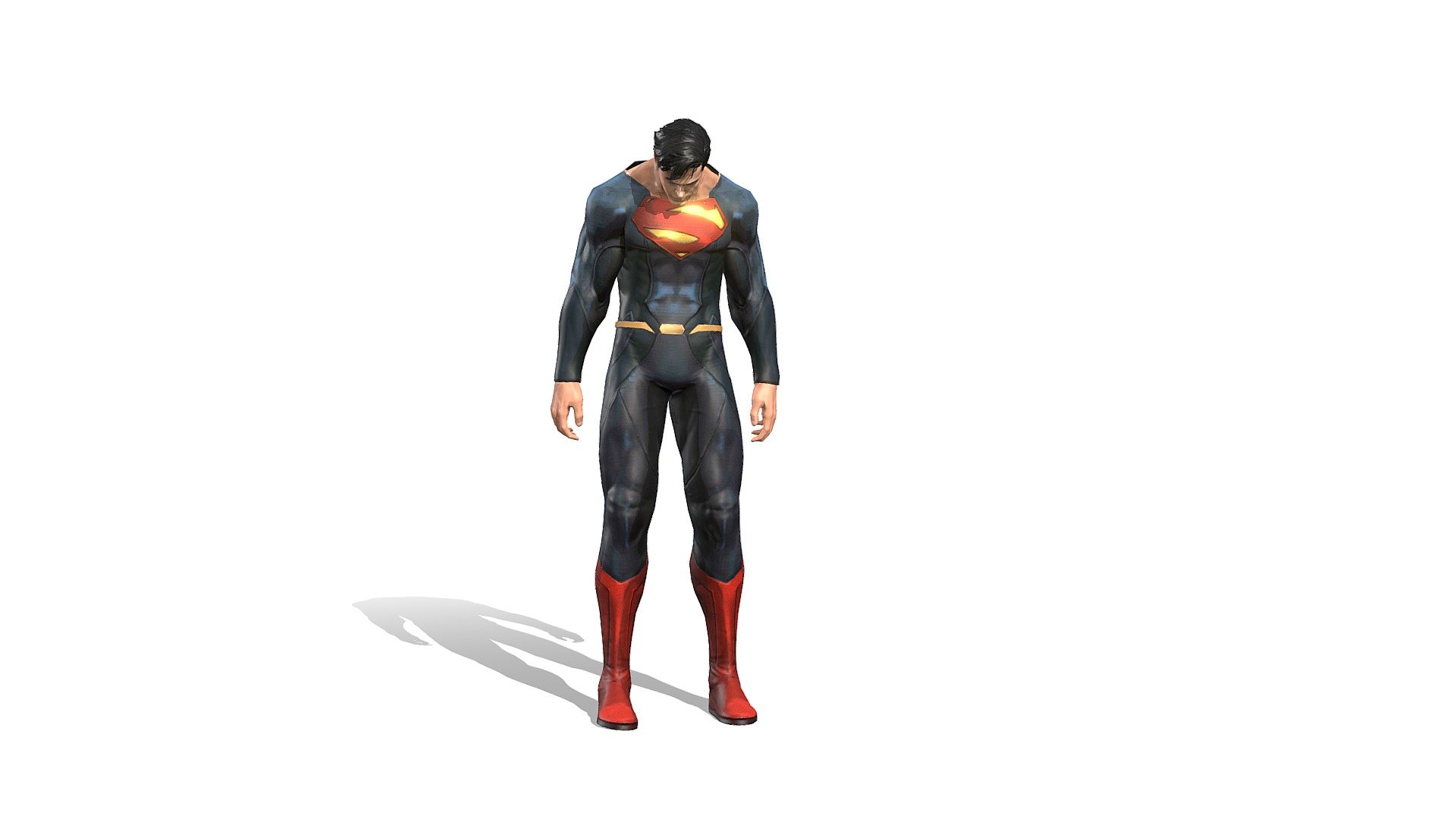 superman - Sad Idle - 3D model by getcher123 [33942e0] - Sketchfab