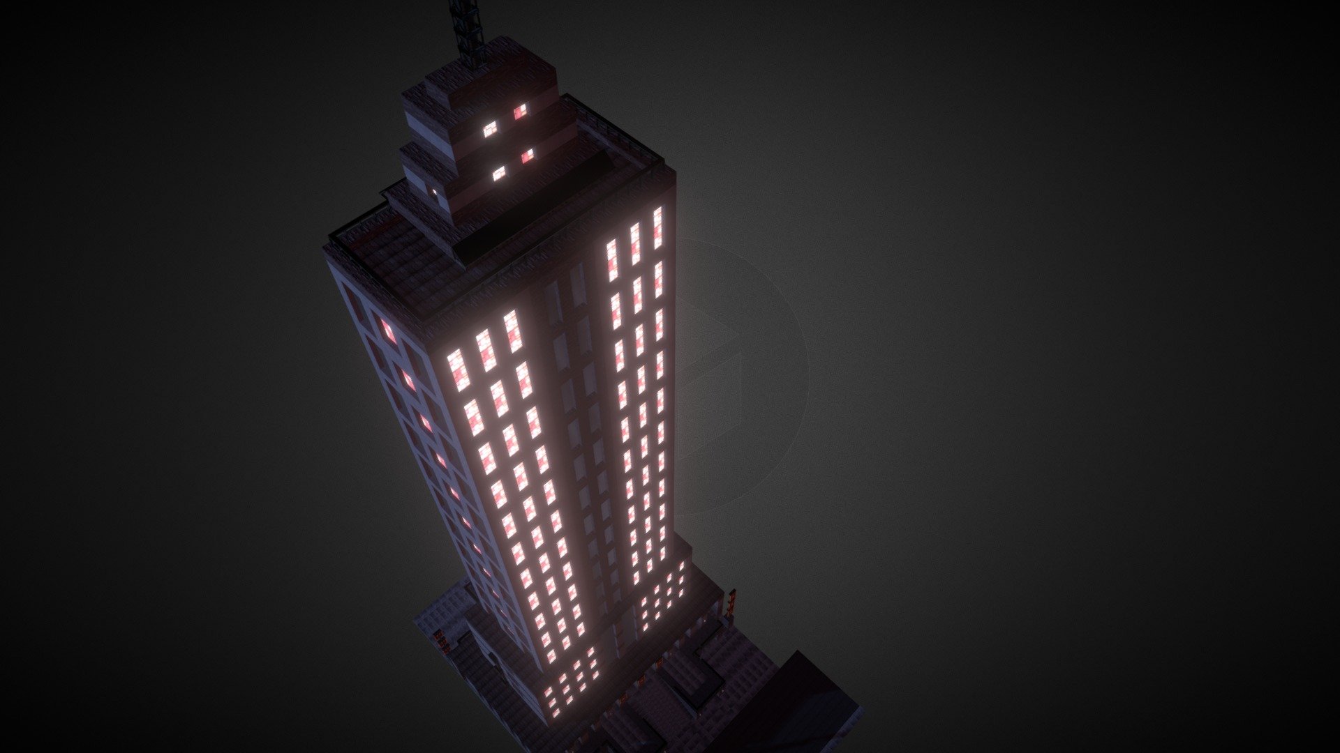 Cube Craft Building 03 - Buy Royalty Free 3D model by ribot02 [3395147 ...