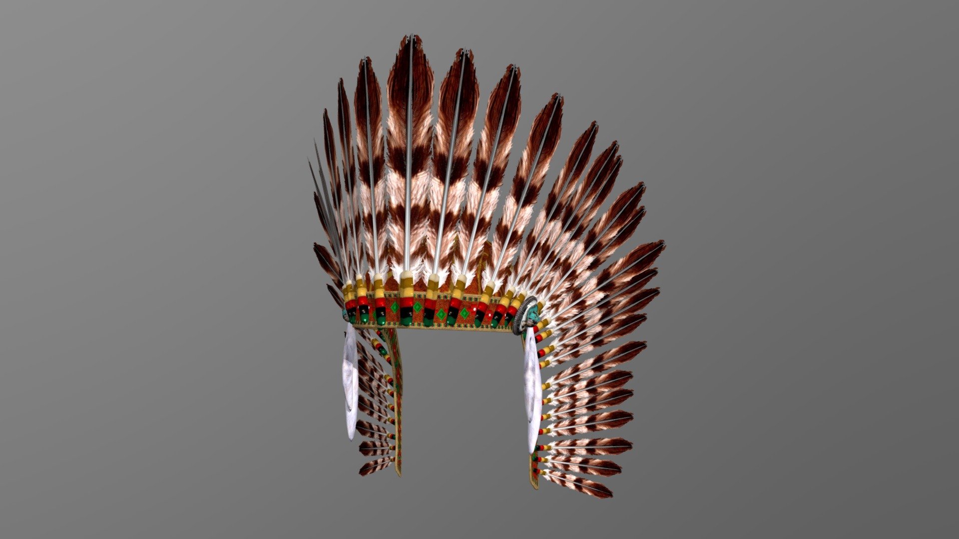 War Bonnet 2 - Buy Royalty Free 3D model by shimtimultimedia [3398858 ...