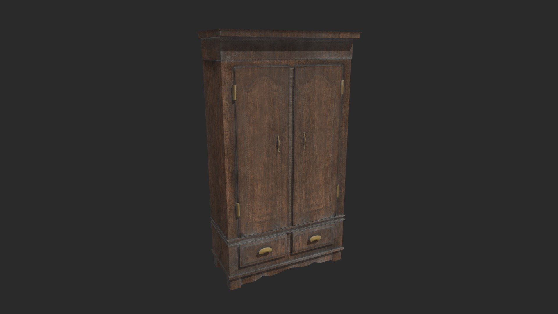 Closet dusty for a horror game - Download Free 3D model by Renee B ...