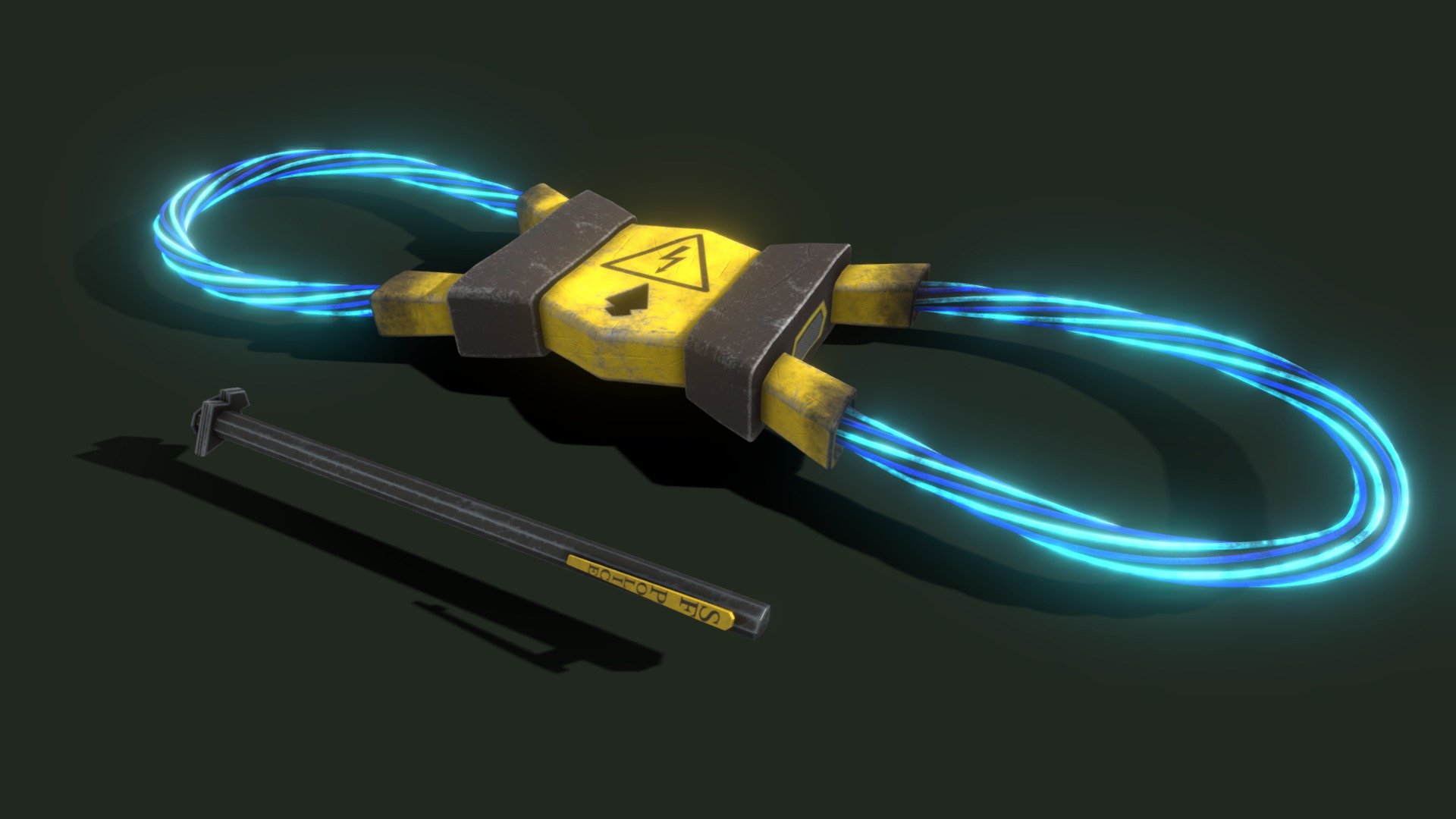 Kuro's Handcuffs and Key - 3D model by Brie-ations (@Brieations ...
