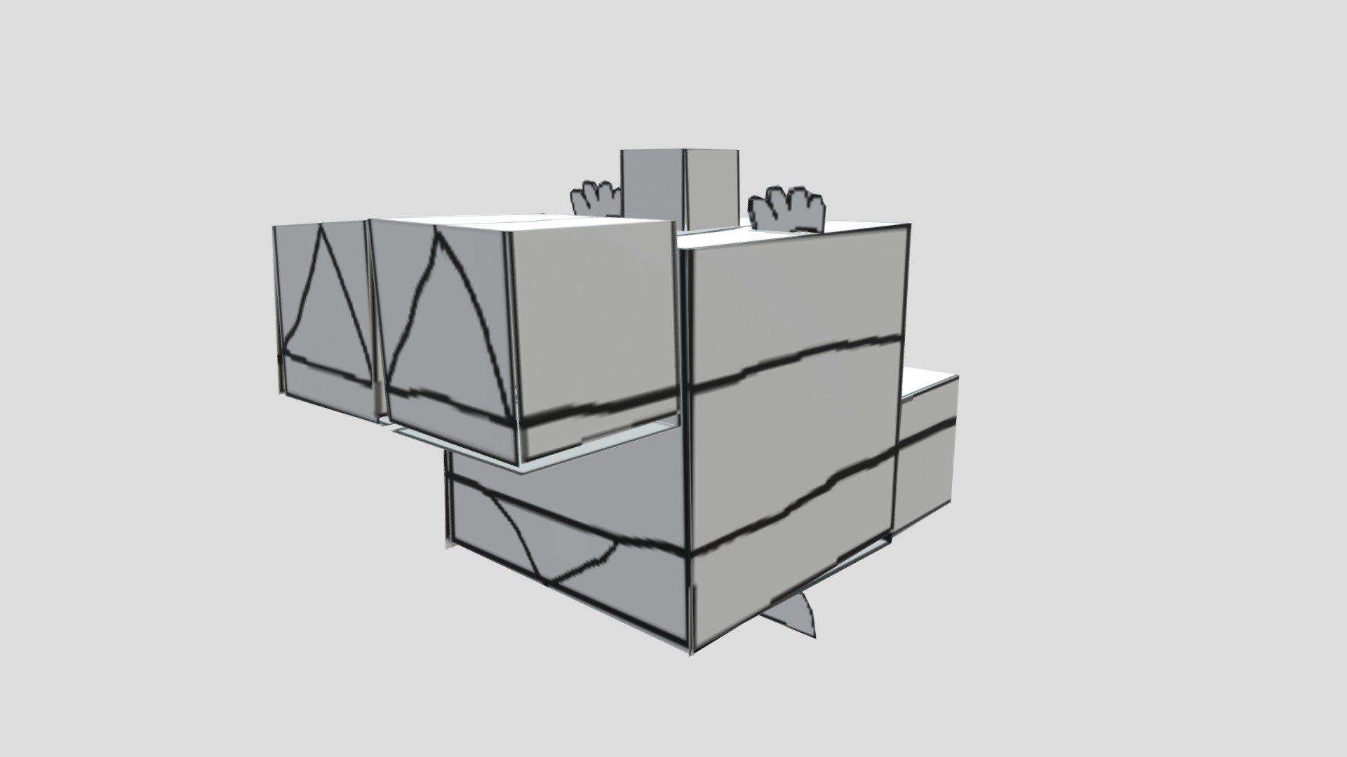 papercraft INFLATION - Download Free 3D model by LEON elenaisakova248 ...