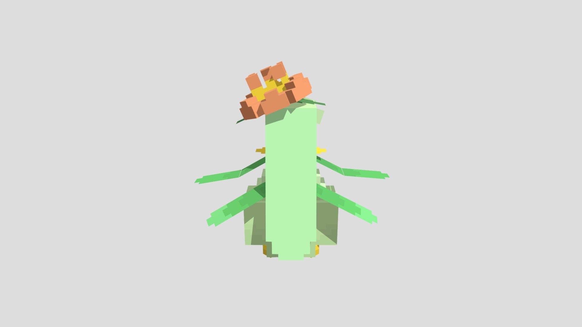 Lilligant - 3D model by OrangeBlueArt13 [339e7d7] - Sketchfab