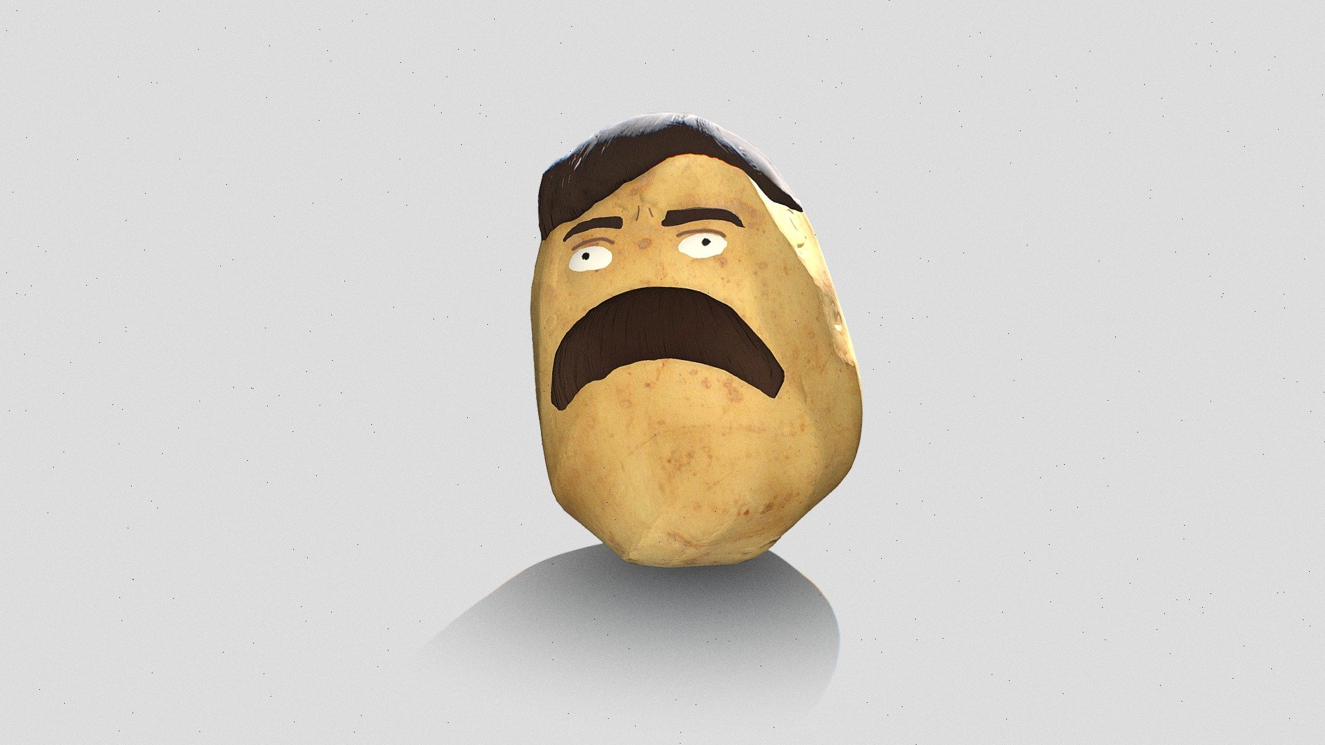 Erkan Baş / Potato Man - Download Free 3D model by goblinshitt [33a0213 ...